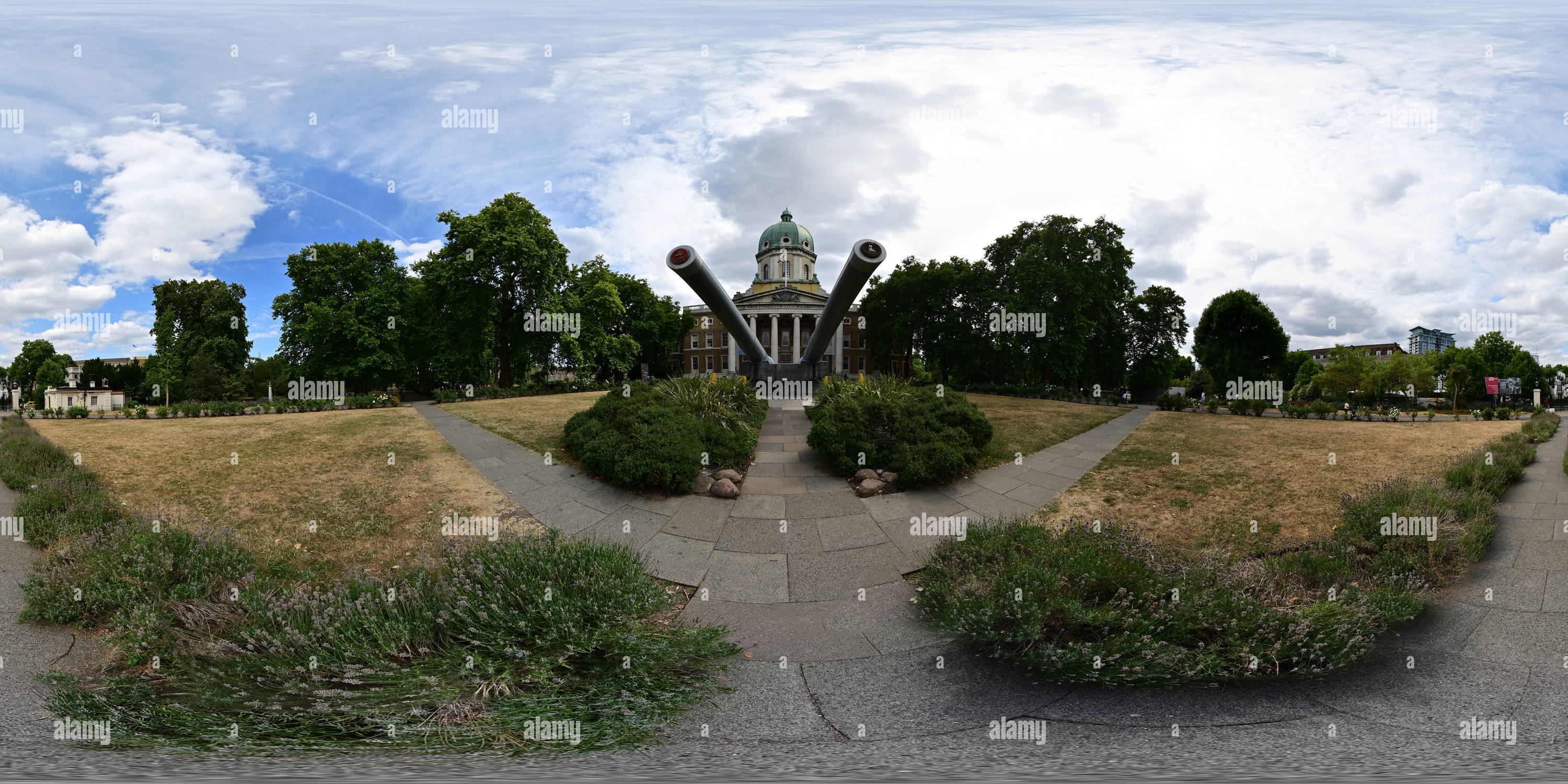 360° view of Outside the Imperial War Museum London - Alamy