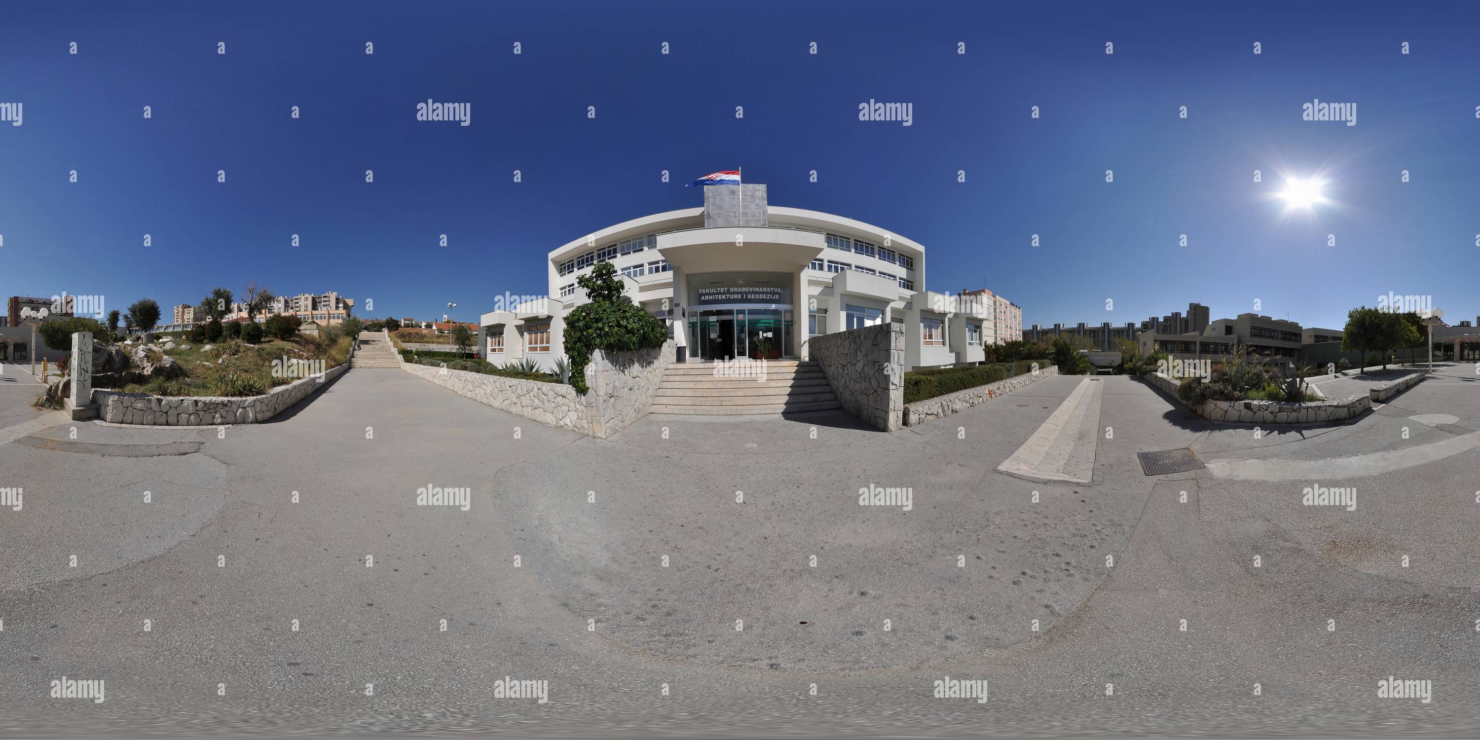 360° view of Split, Faculty of Civil Engineering, Architecture and ...