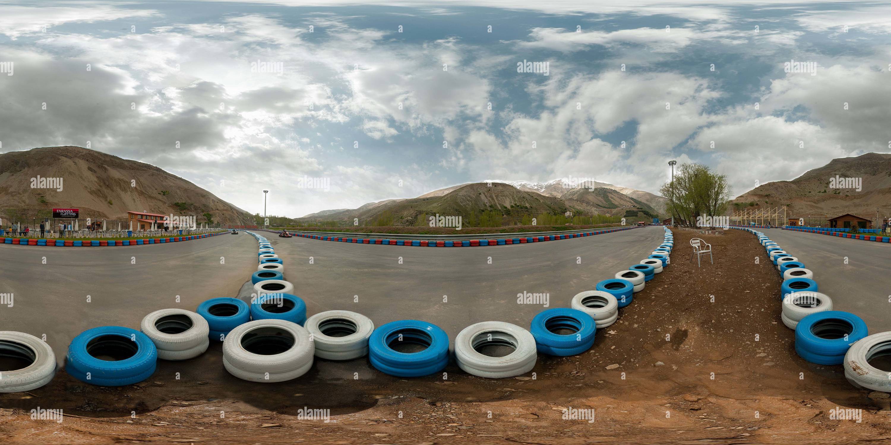 360° view of fasham farasa karting - Alamy