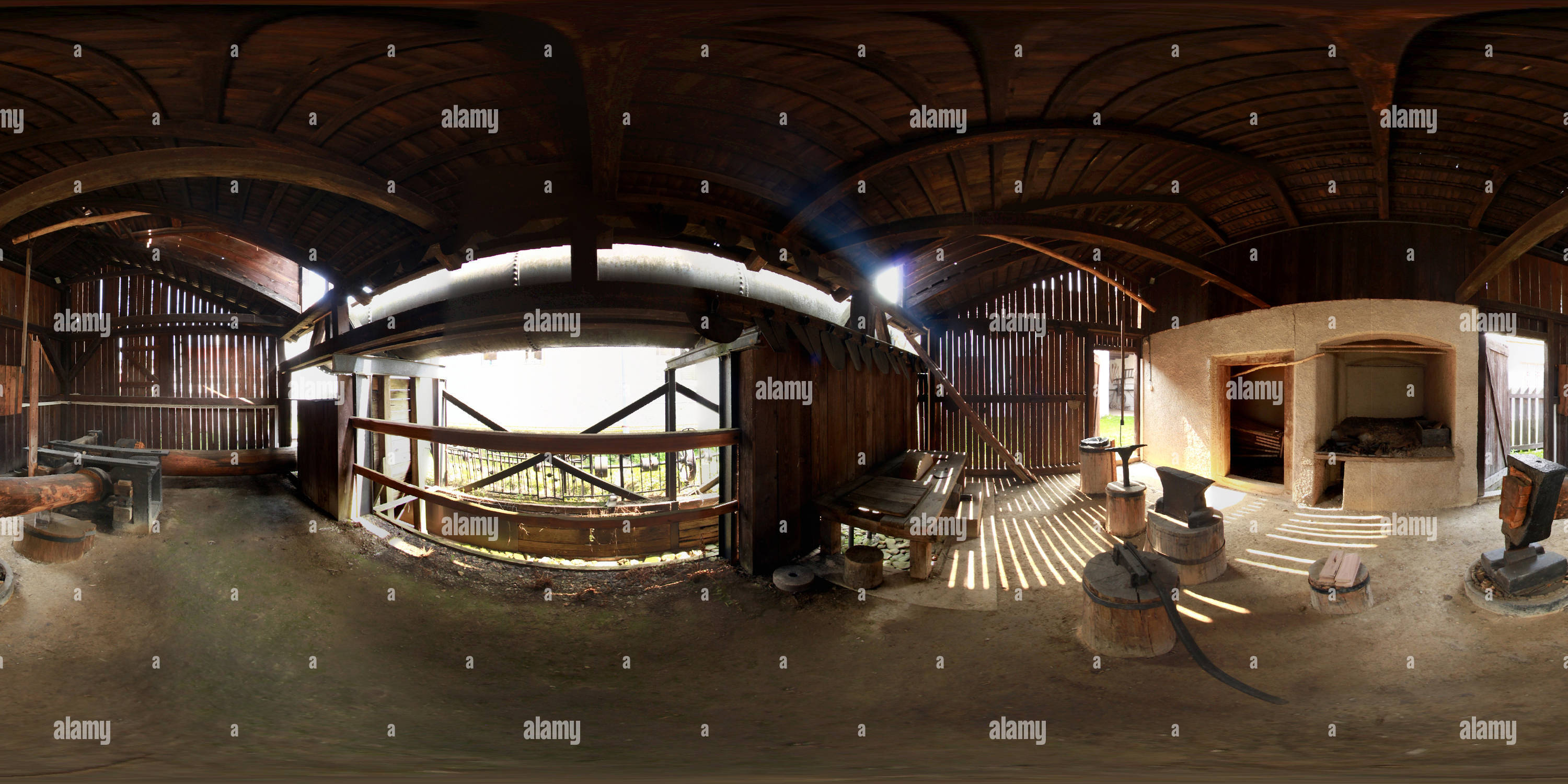 360° view of Blacksmithery in Medzev - Alamy
