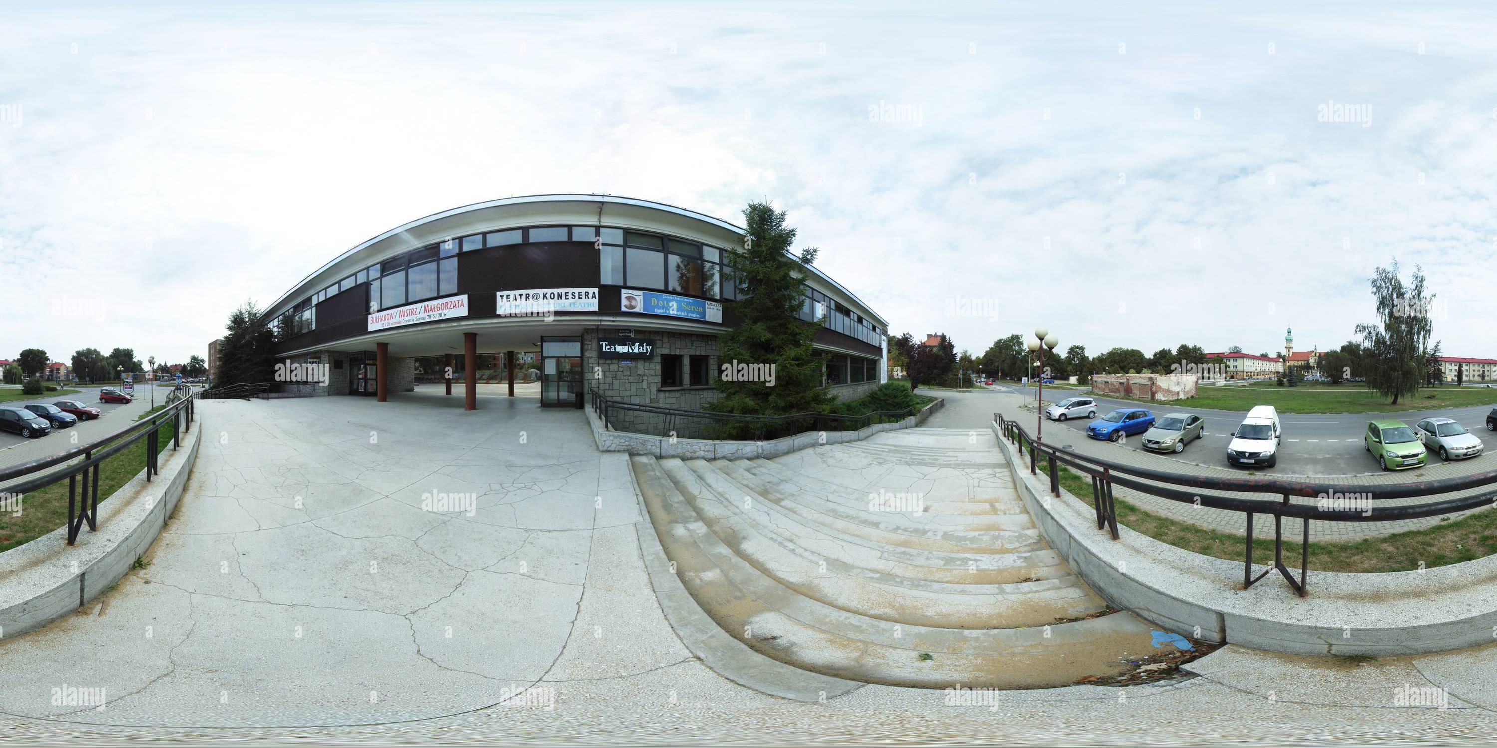360° view of Tychy - the Little Theatre (Teatr Maly - Alamy