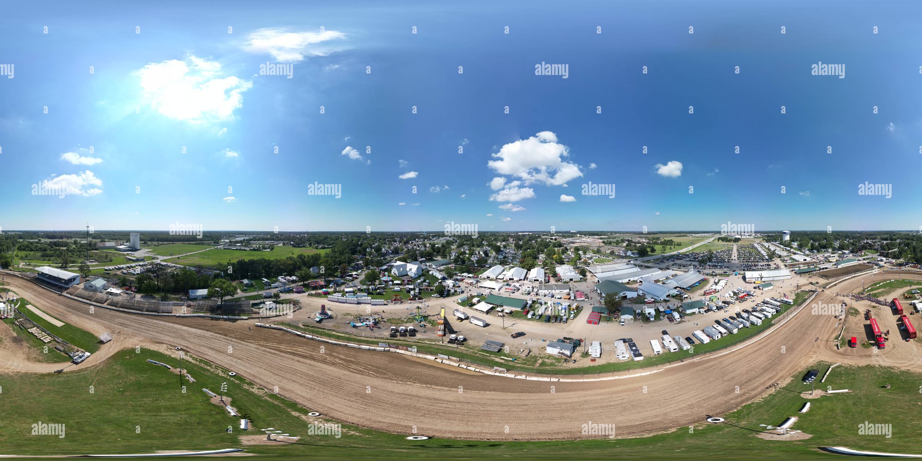 360° view of Sandusky County Fair 8-24-22 - Alamy