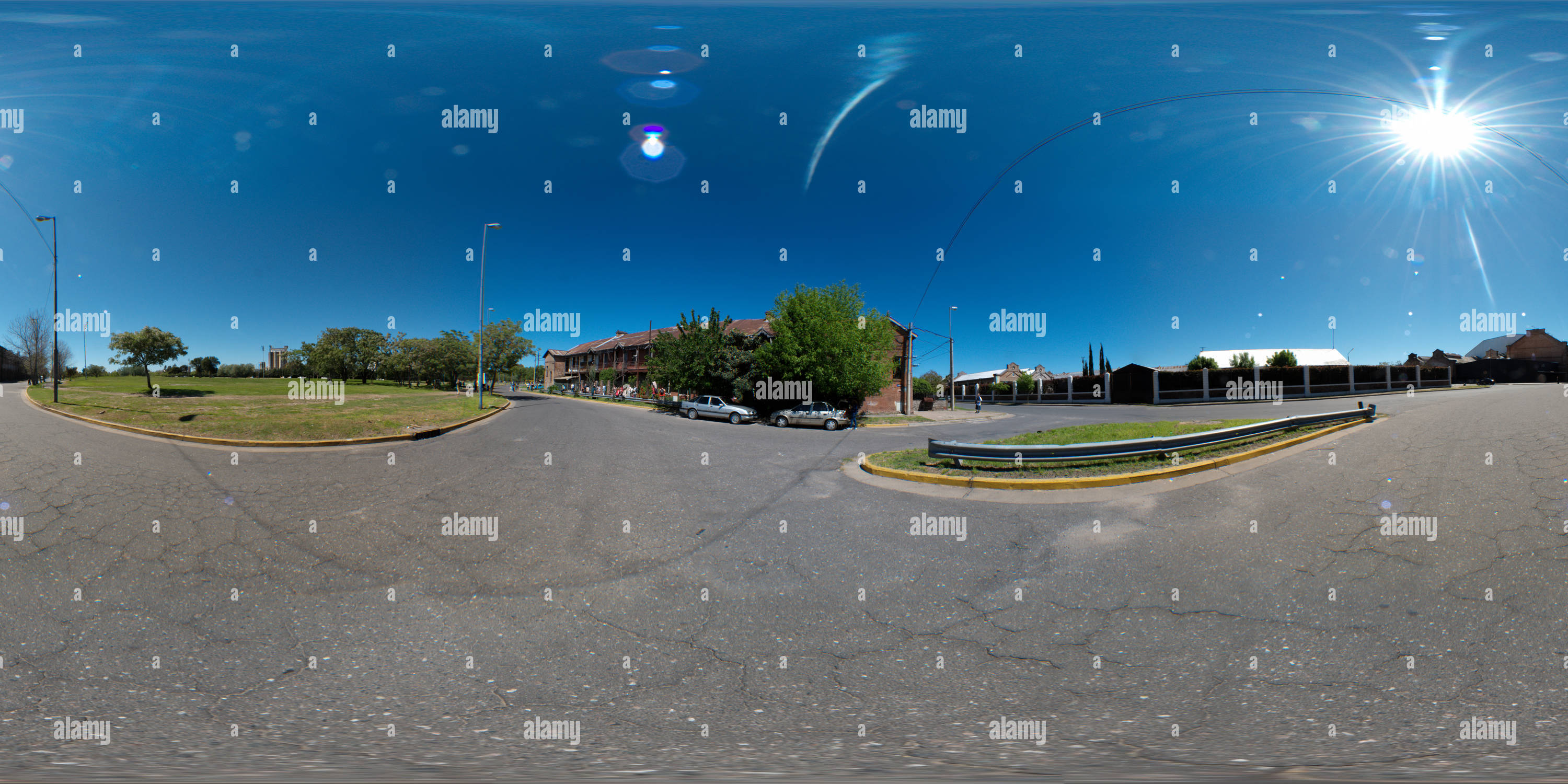 360° view of British Neighborhood, Batten Cottage , Rosario , Argentina ...