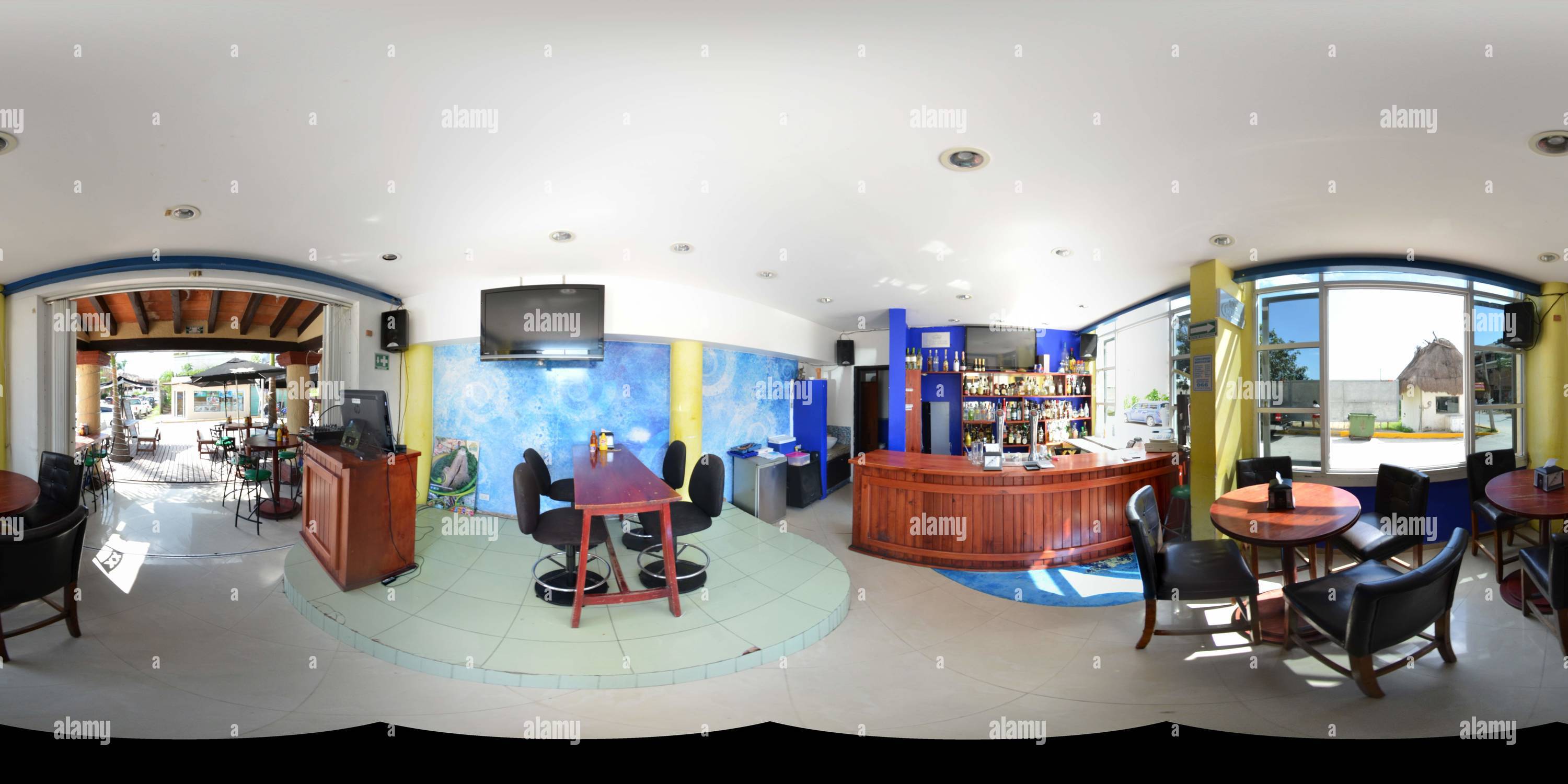 360° view of The Hangover Bar - Alamy