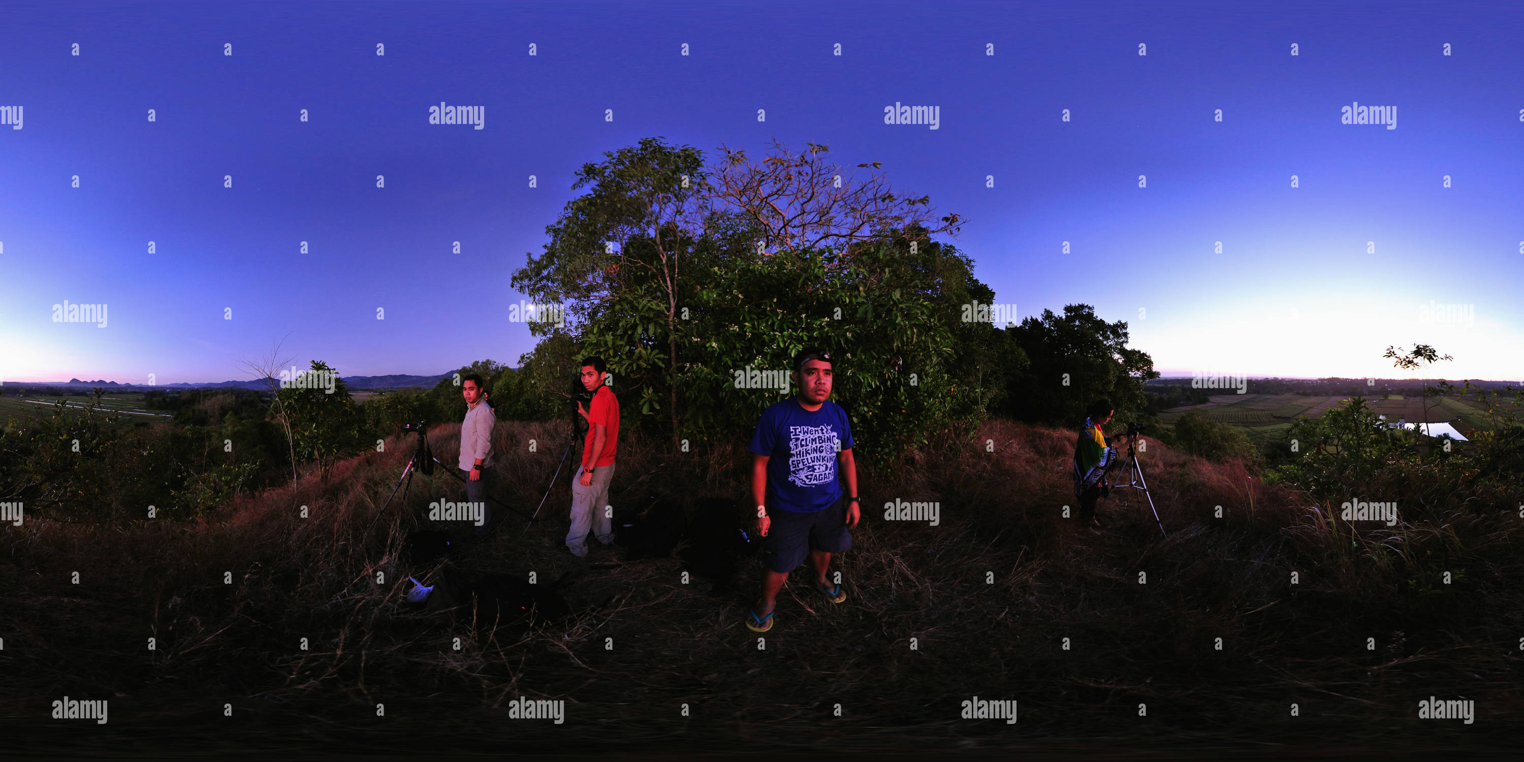 360° view of Sunrise at Mayantoc Tarlac - Alamy