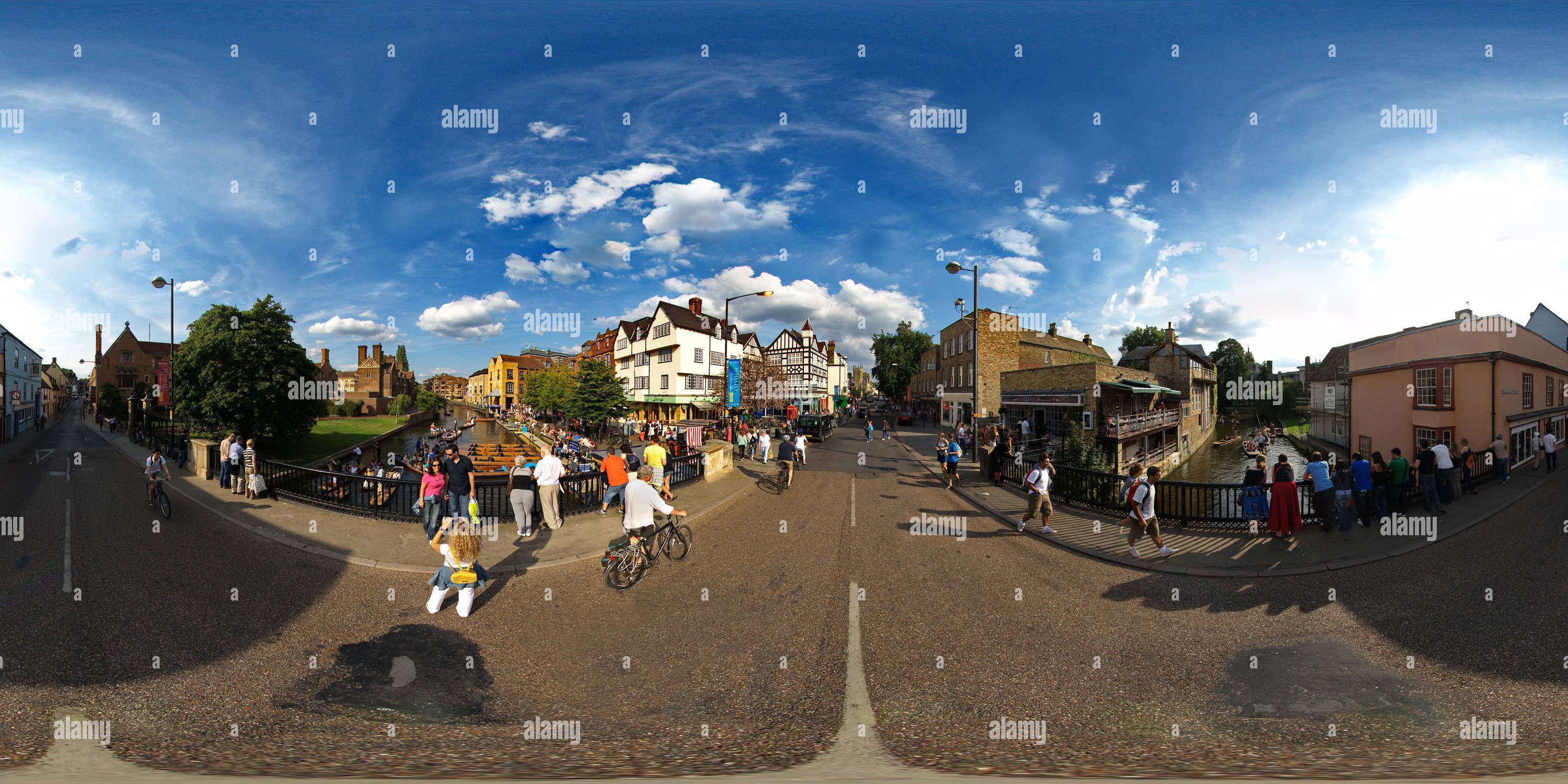 360° view of The River Cam - Alamy