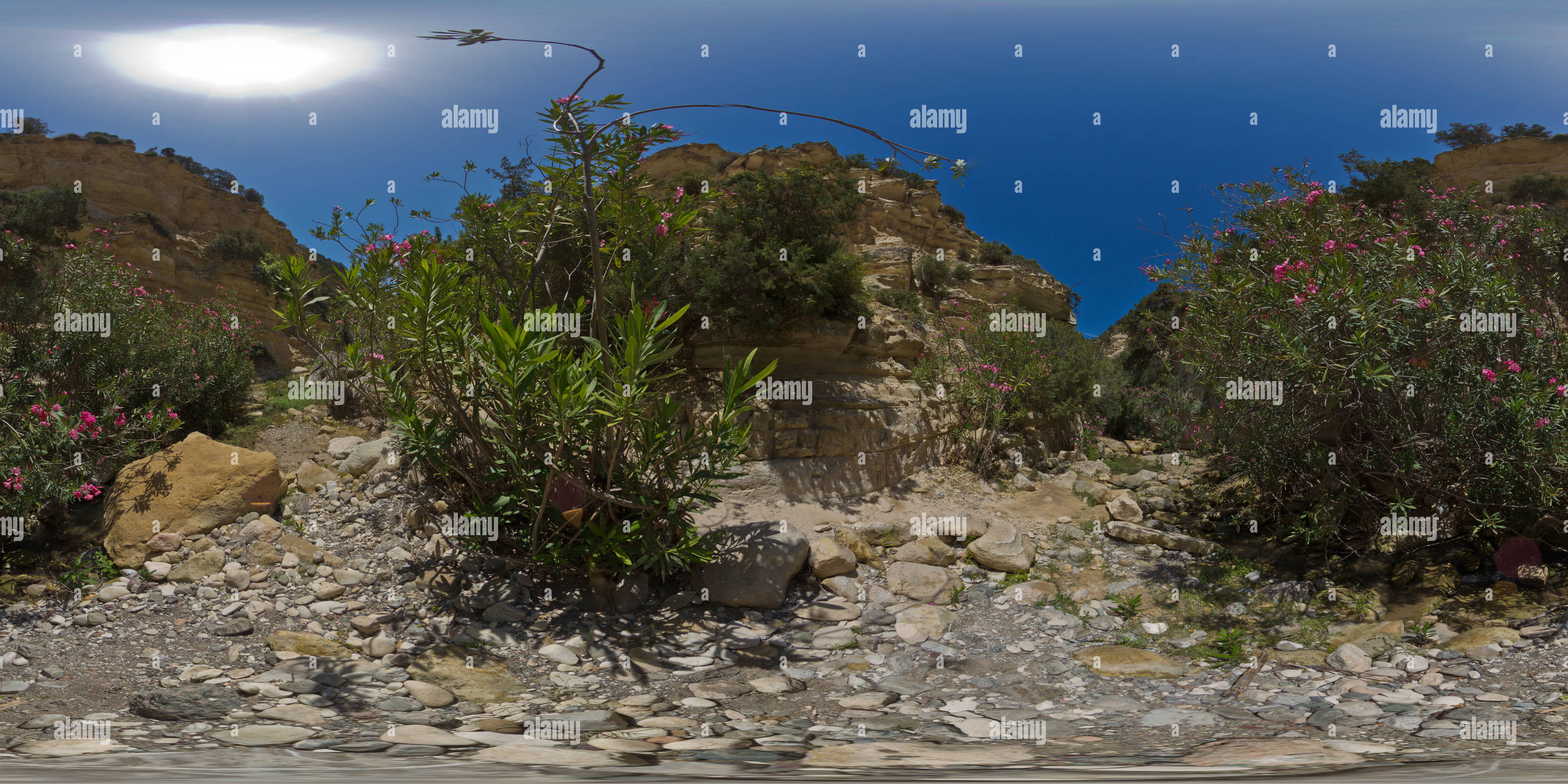 360° view of Avakás Gorge 01 - Alamy