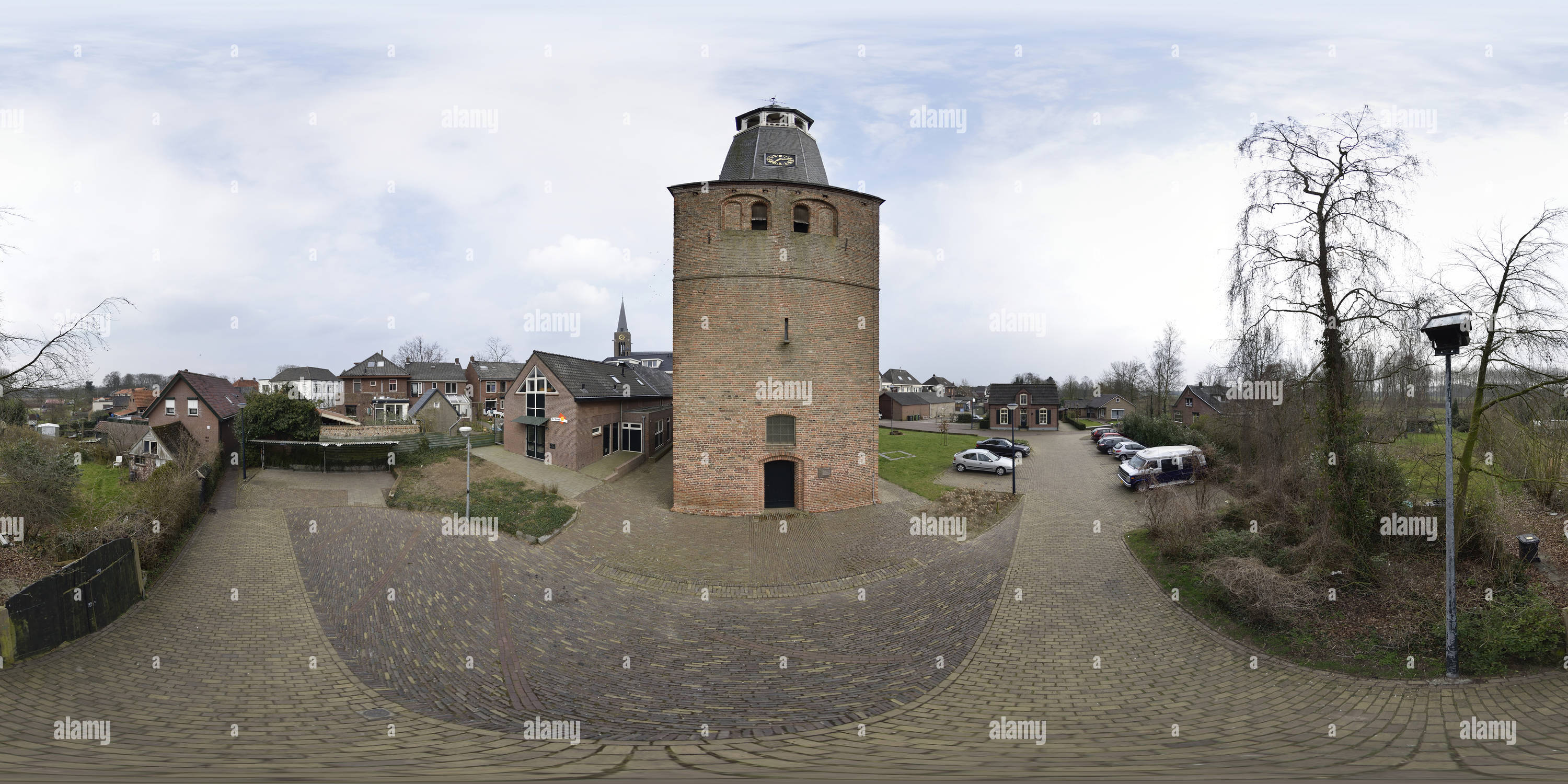 360° view of St. Mauritius church Silvolde - Alamy