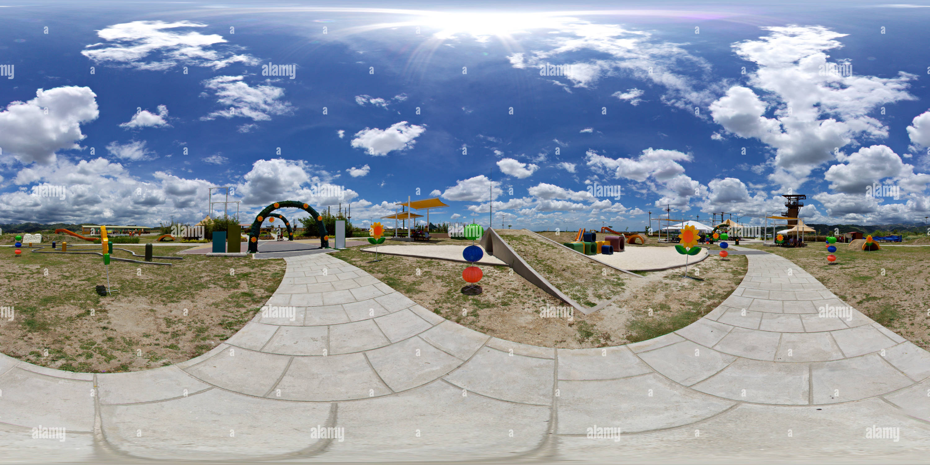 360° view of Sandbox in Porac, Pampanga - Alamy