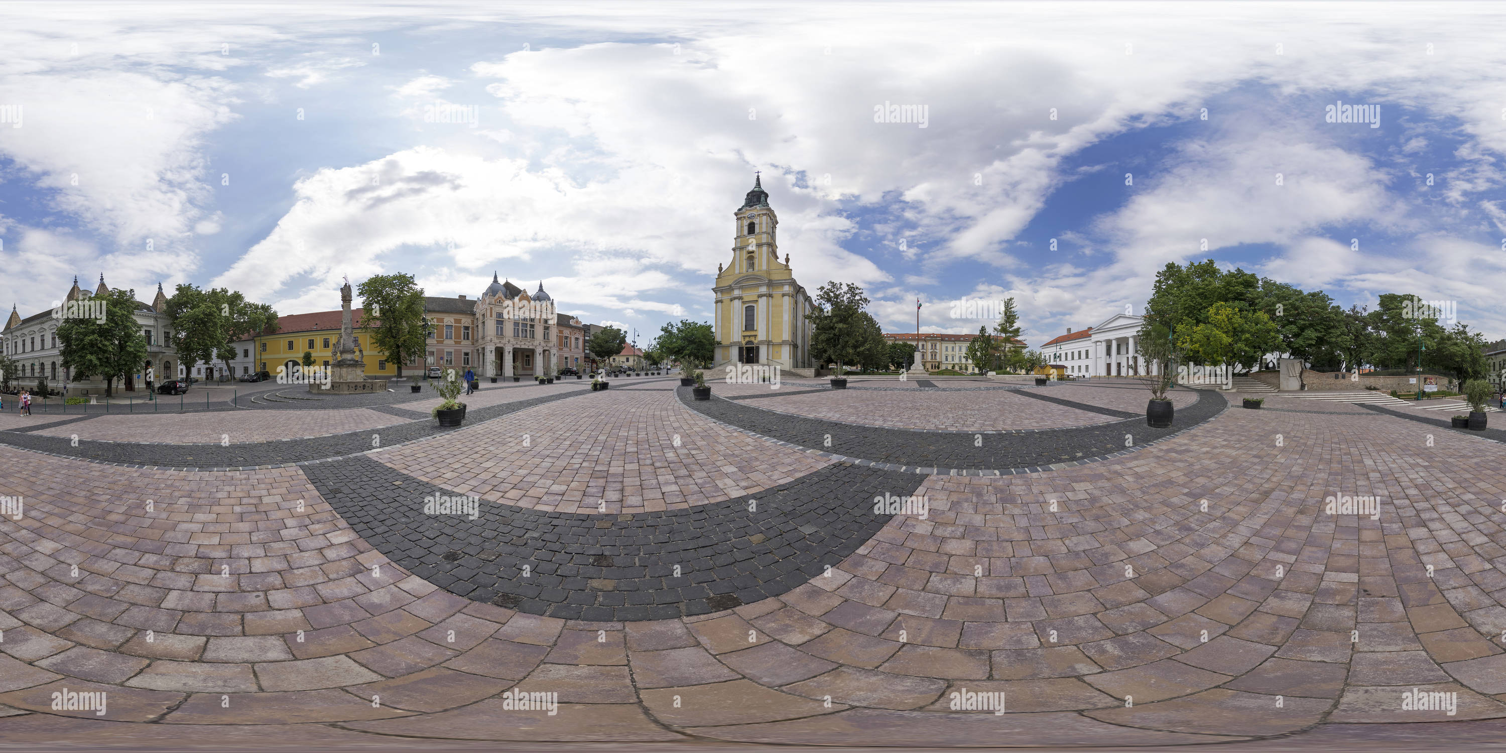 360° view of King Béla Square II - Alamy