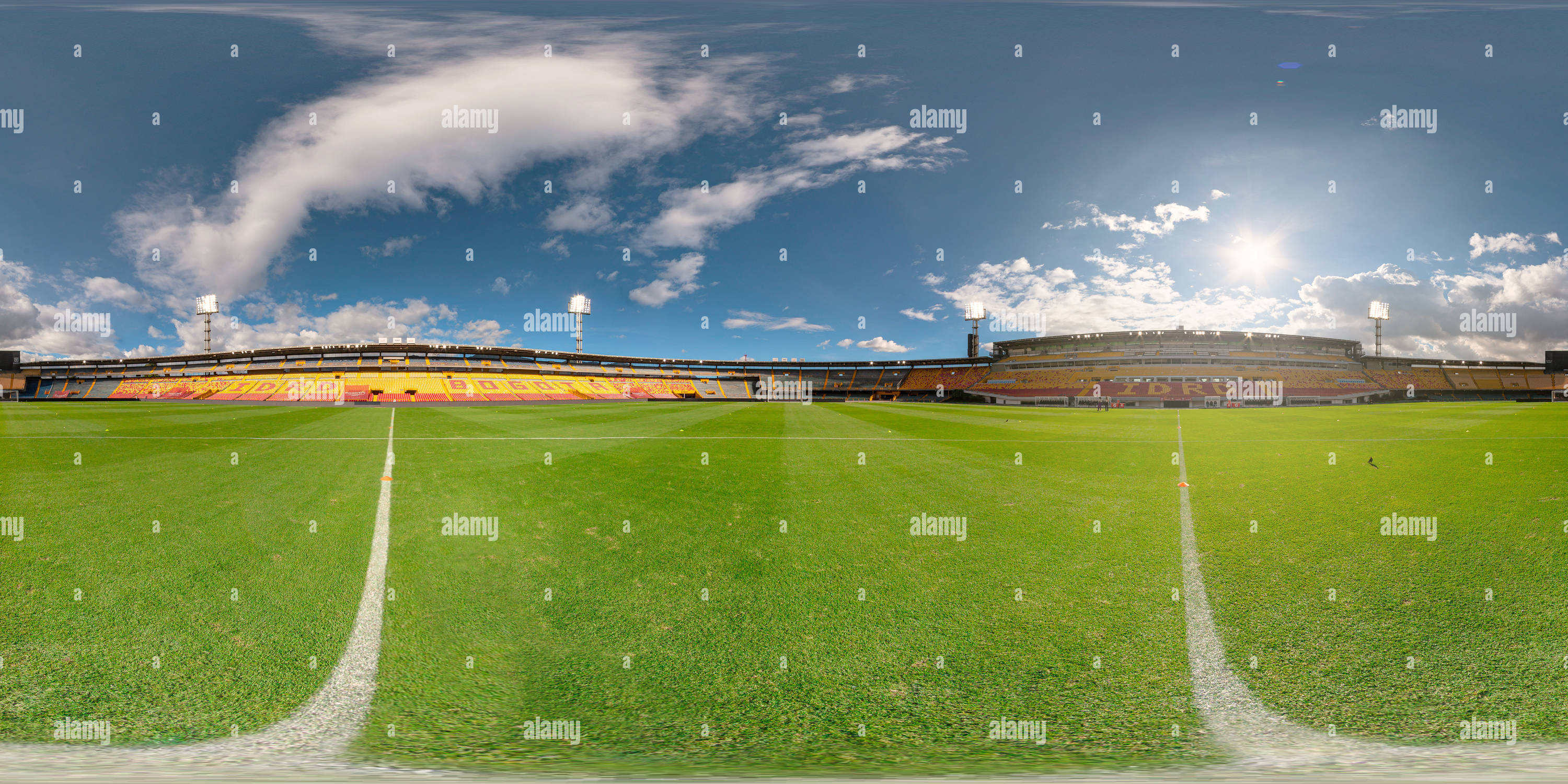 360° view of Nemesio Camacho El Campín Stadium - Alamy