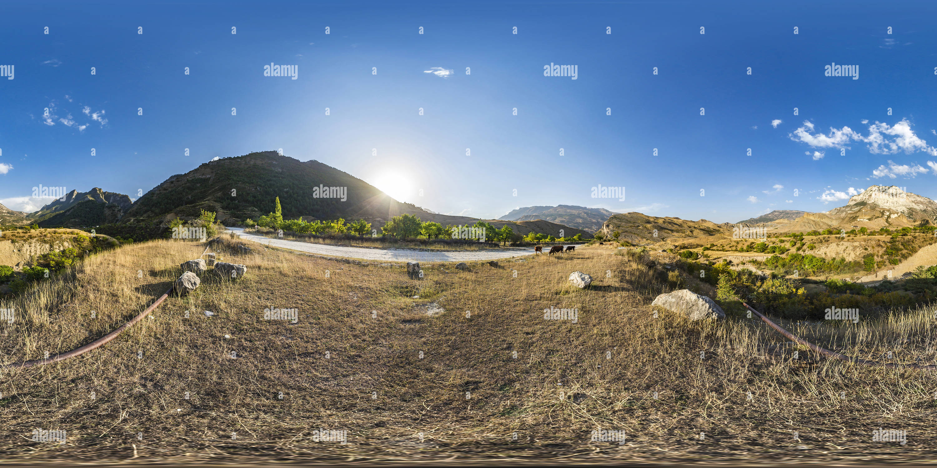 360° view of Dagestan. Karadakh valley. View of Mount Darada - Alamy