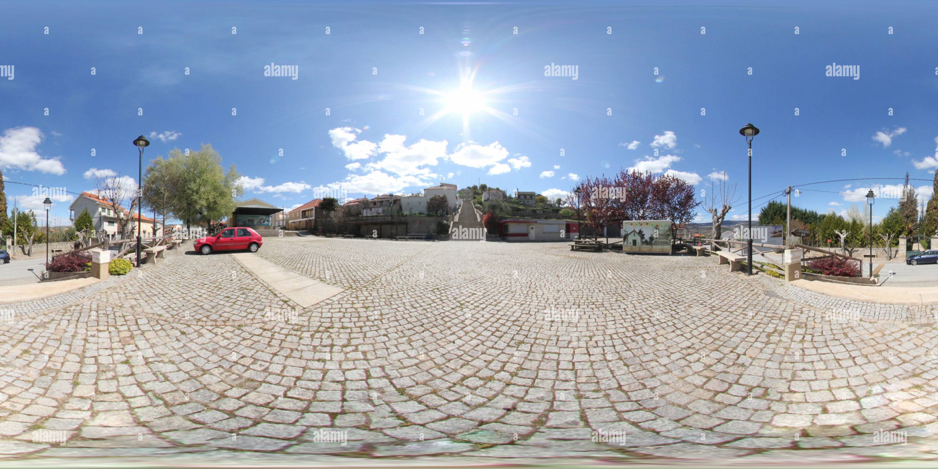 360° view of Acácio Sobral Square - Alamy