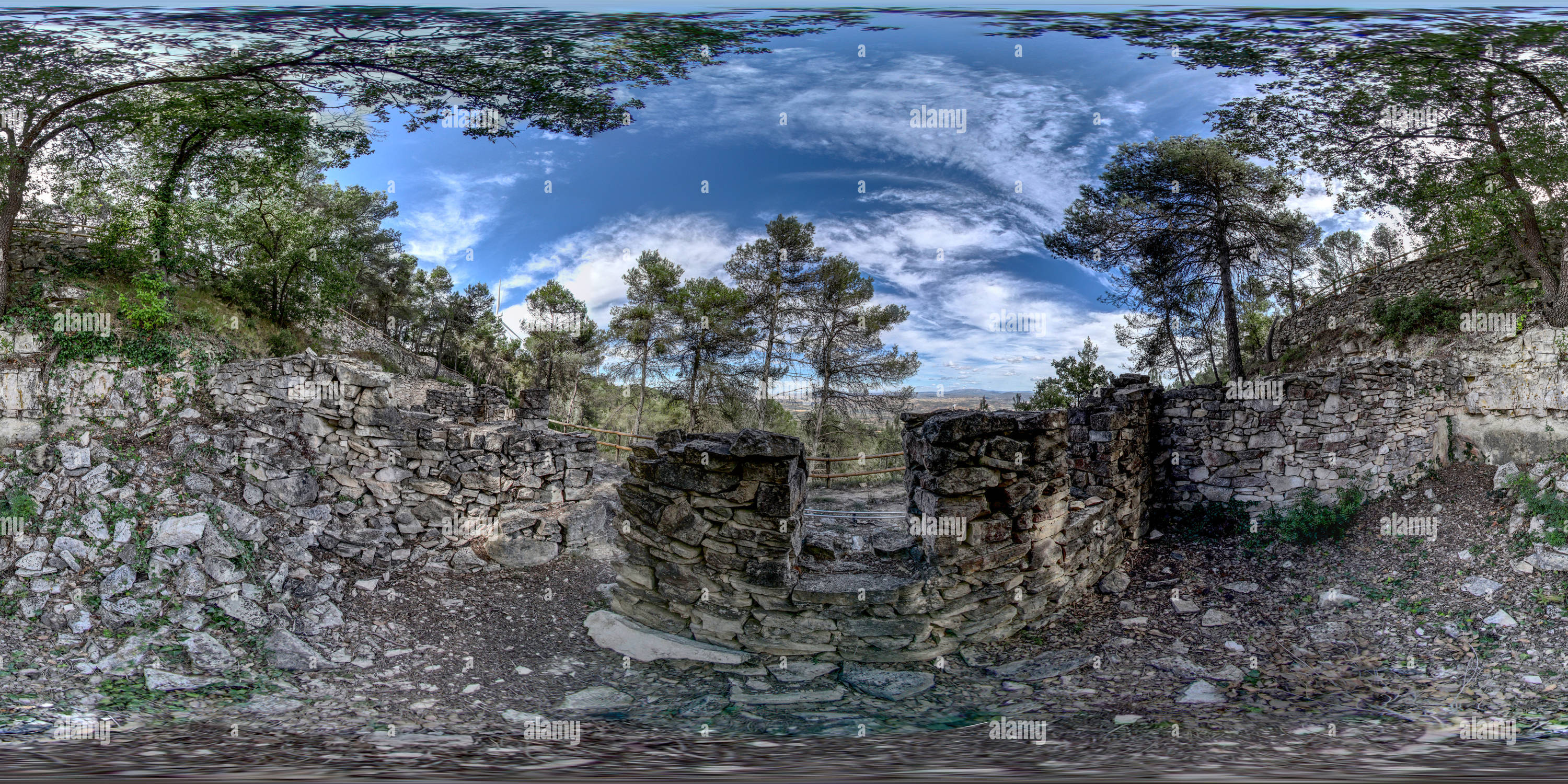 360° view of command post of Lieutenant Colonel Manuel Tagüeña - Alamy