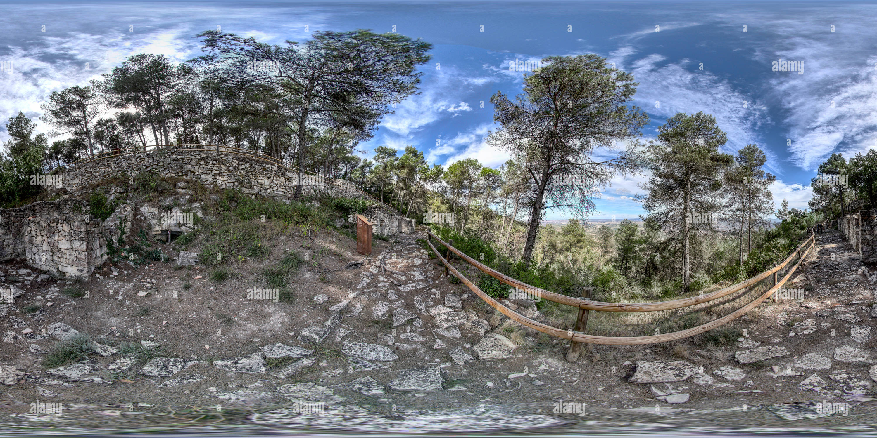360° view of command post of Lieutenant Colonel Manuel Tagüeña - Alamy