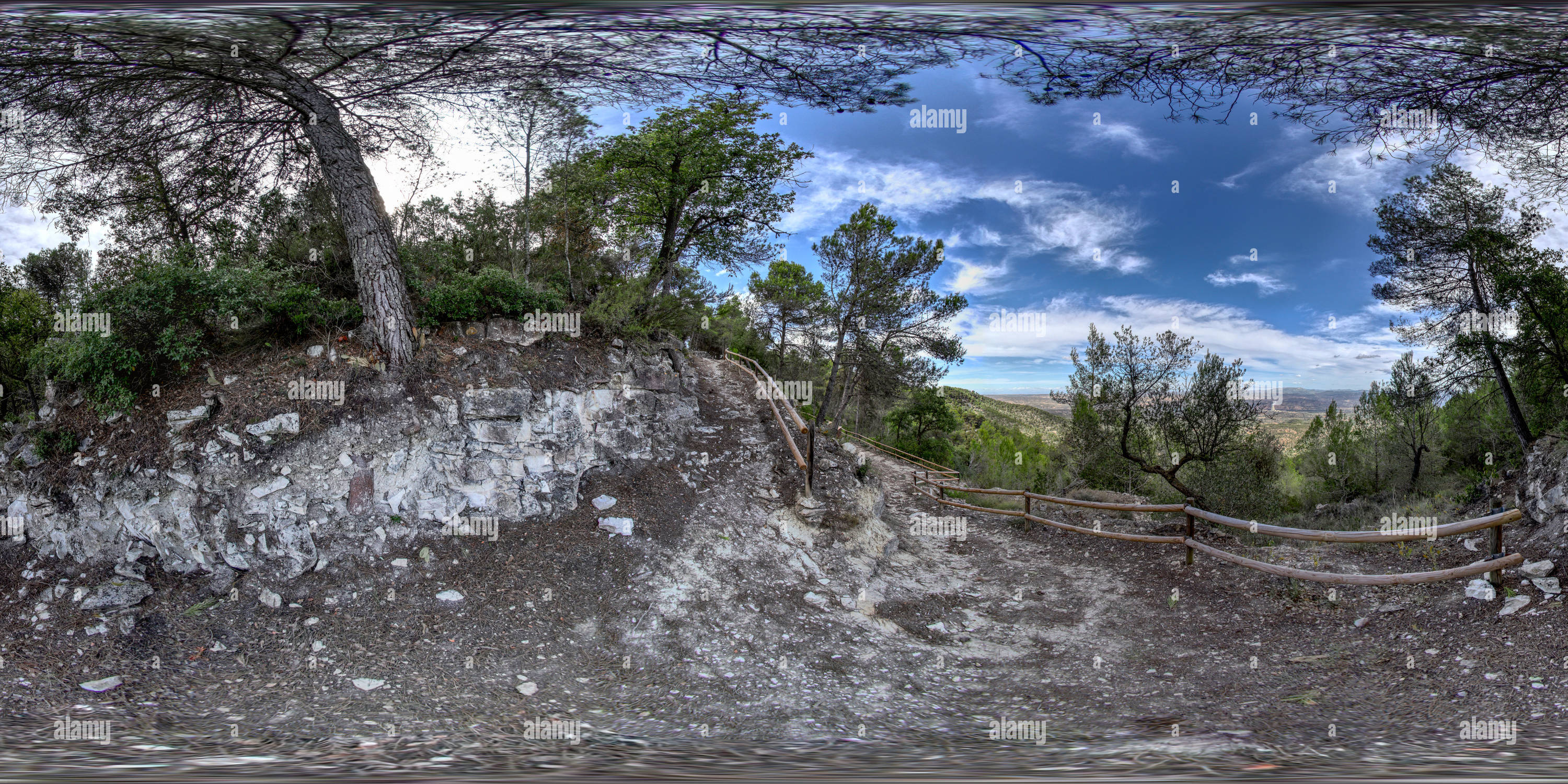 360° view of command post of Lieutenant Colonel Manuel Tagüeña - Alamy