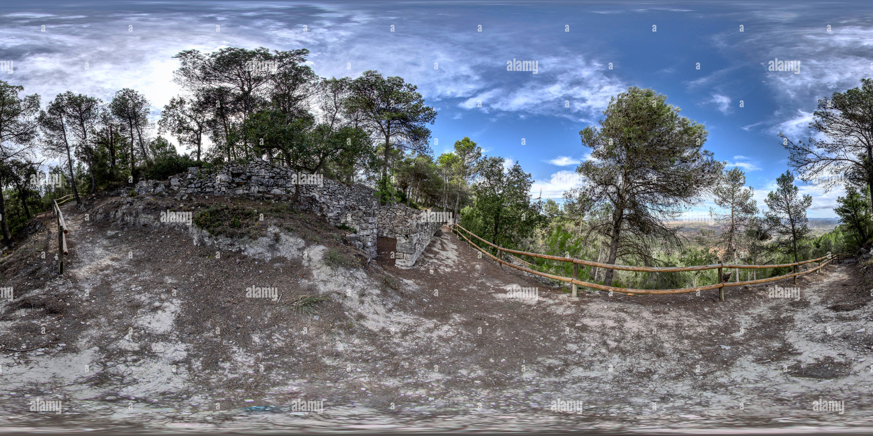 360° view of command post of Lieutenant Colonel Manuel Tagüeña - Alamy