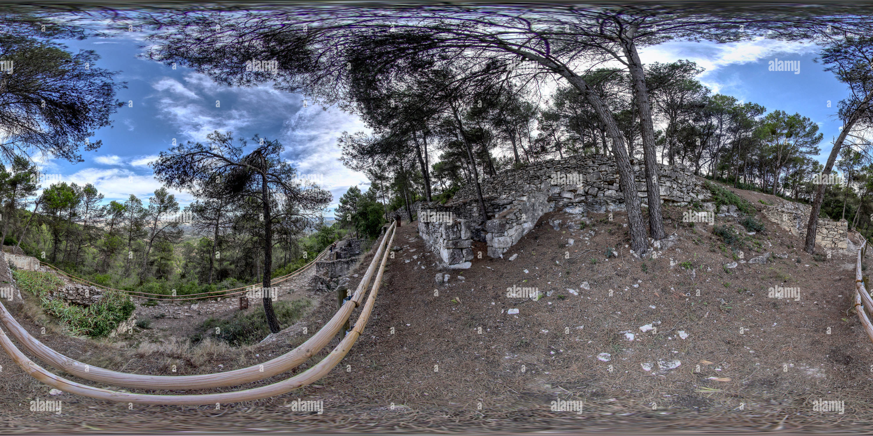 360° view of command post of Lieutenant Colonel Manuel Tagüeña - Alamy