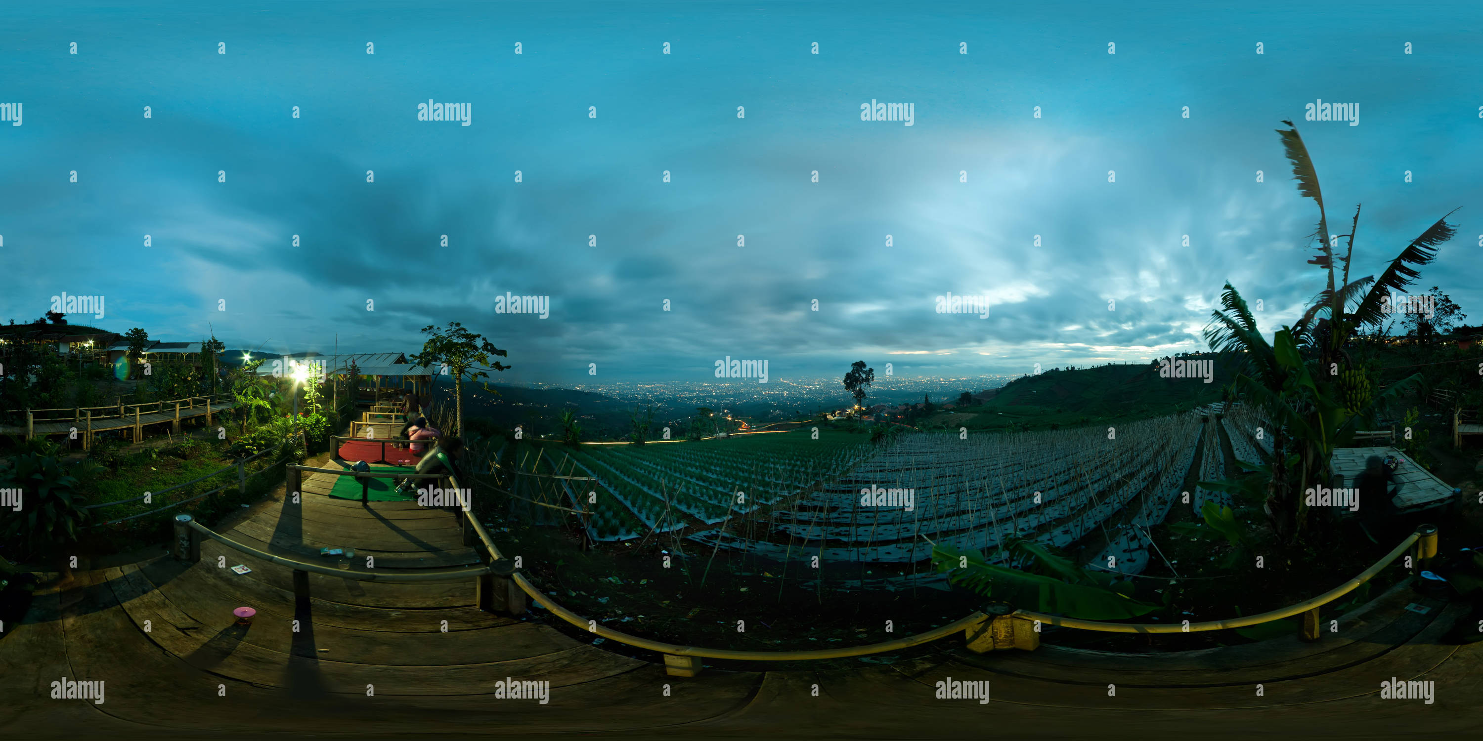 360° view of Bukit Cimenyan, Bandung - Alamy