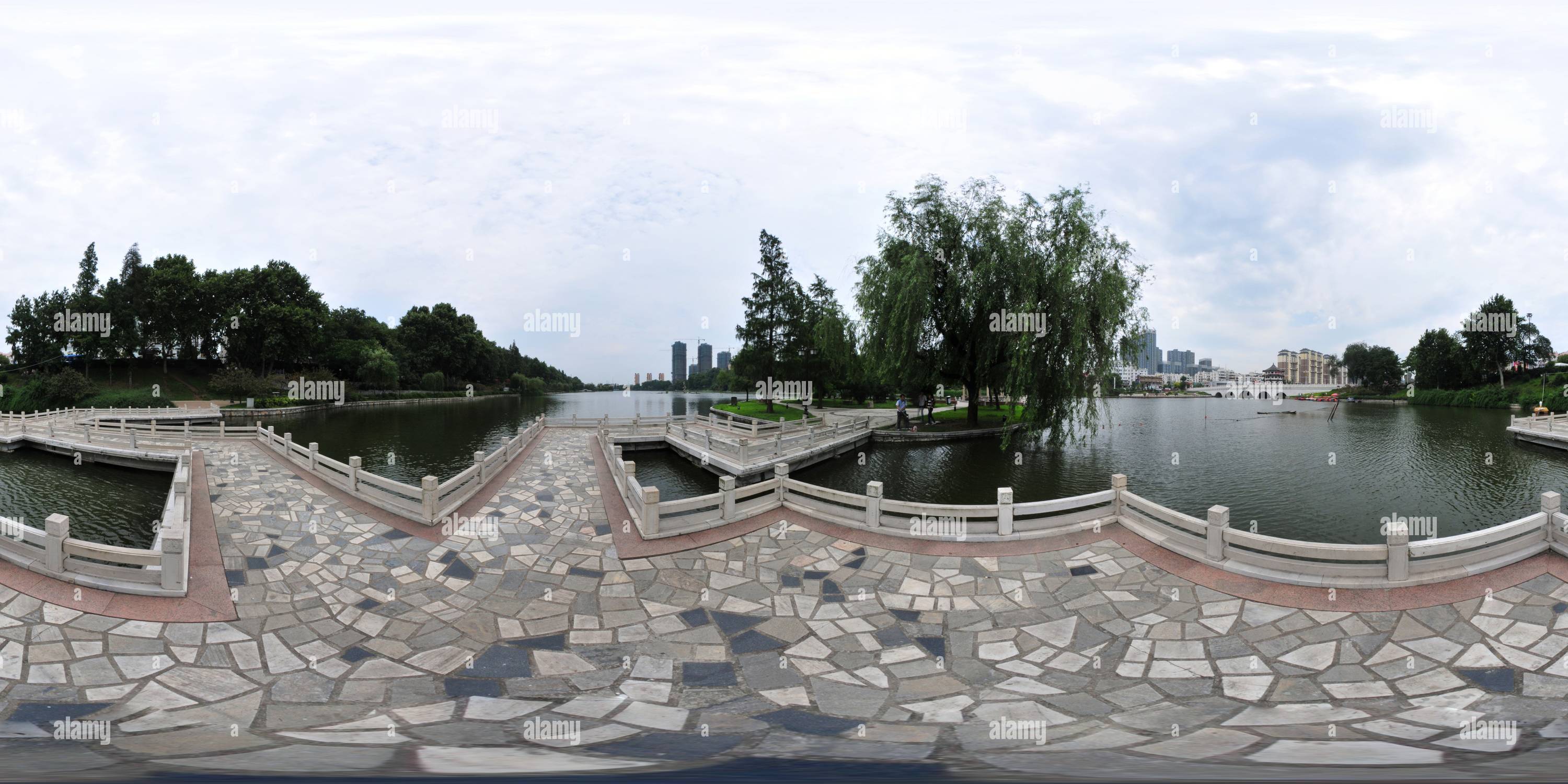 360° view of Chuzhou historic interest and scenic 滁州名胜古迹 (300 - Alamy
