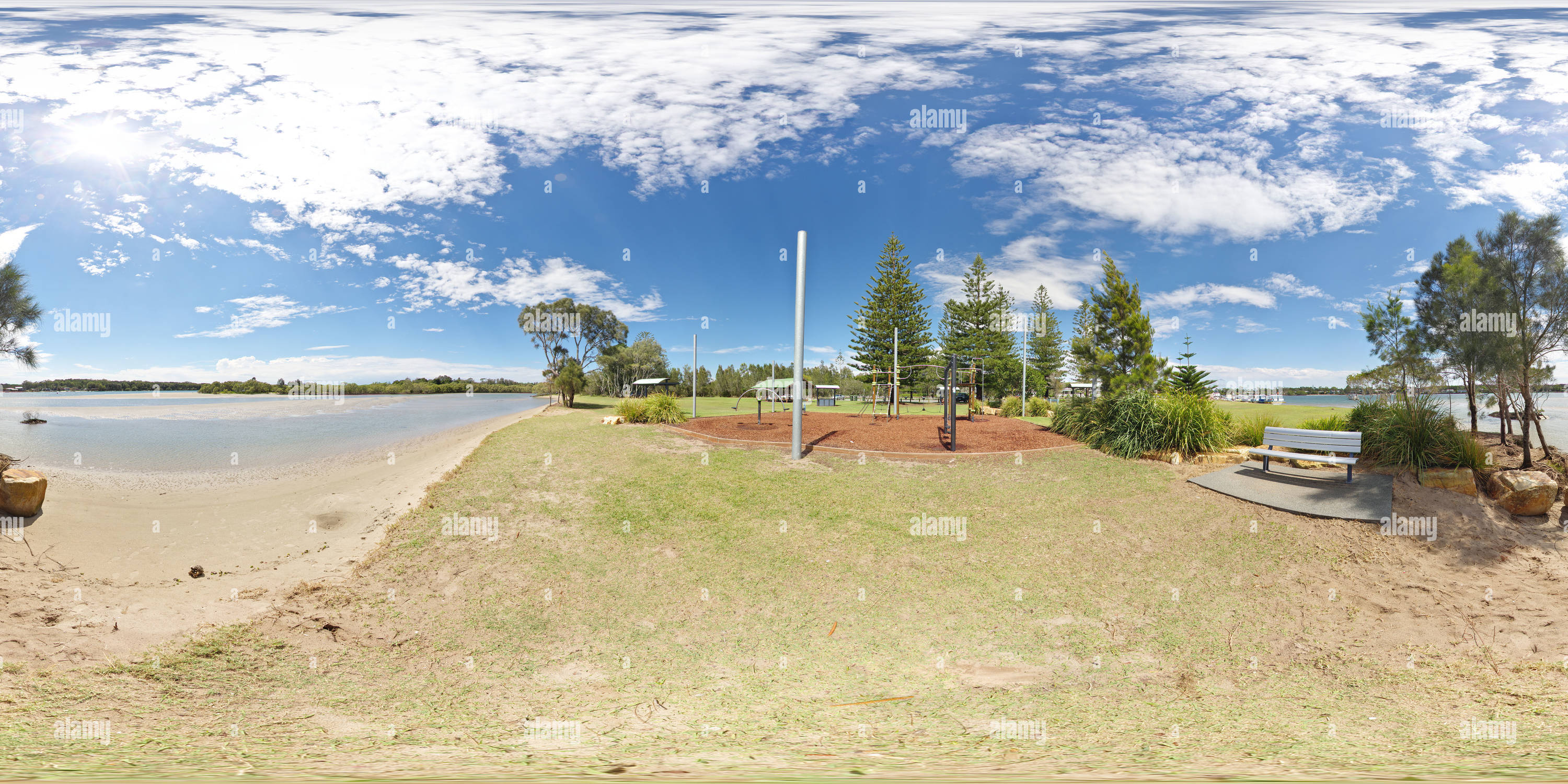 360° view of Settlement Point Reserve in Port Macquarie - Alamy