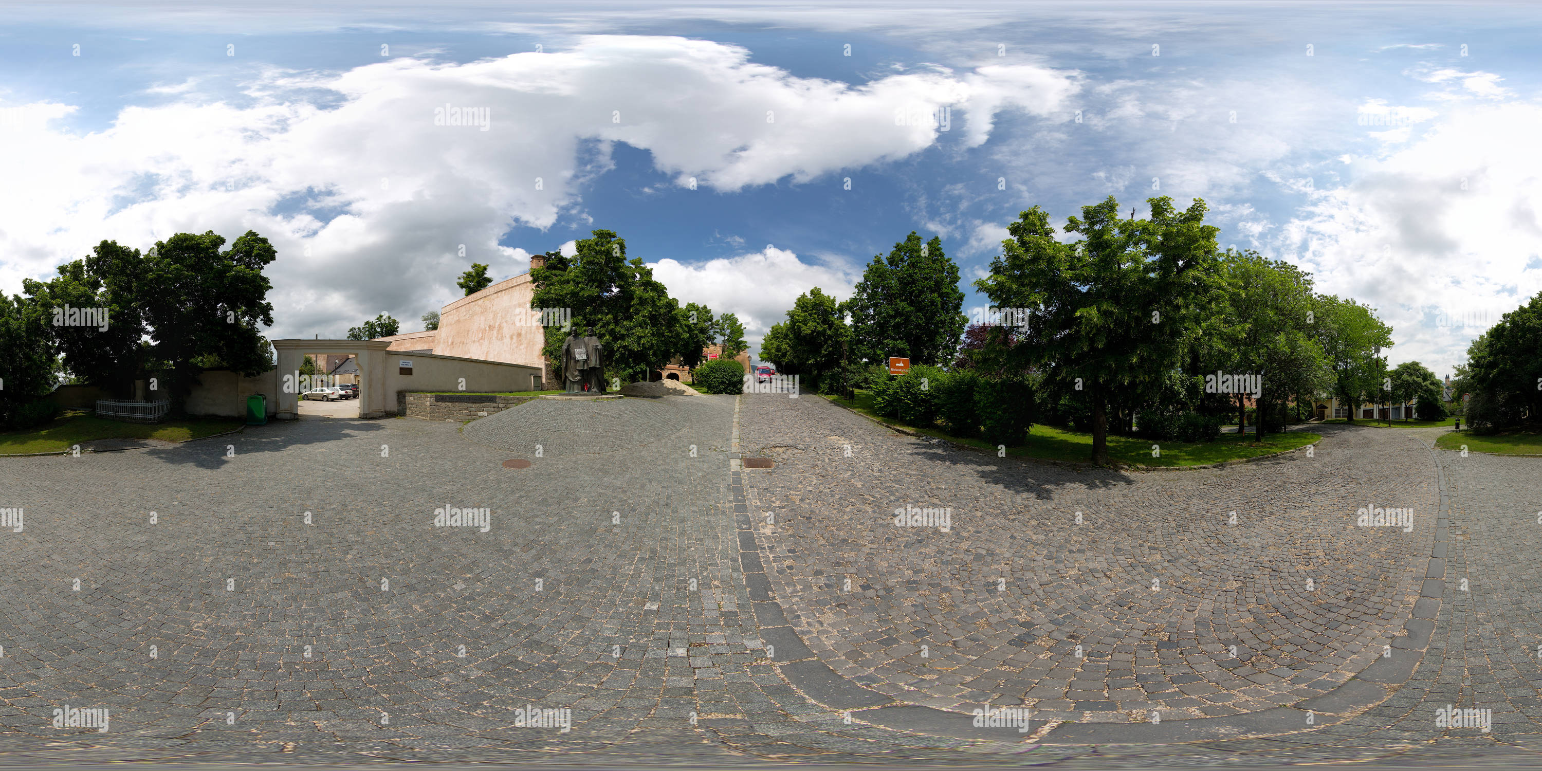 360° view of Námestie Jána Pavla II / John Paul II square - Alamy