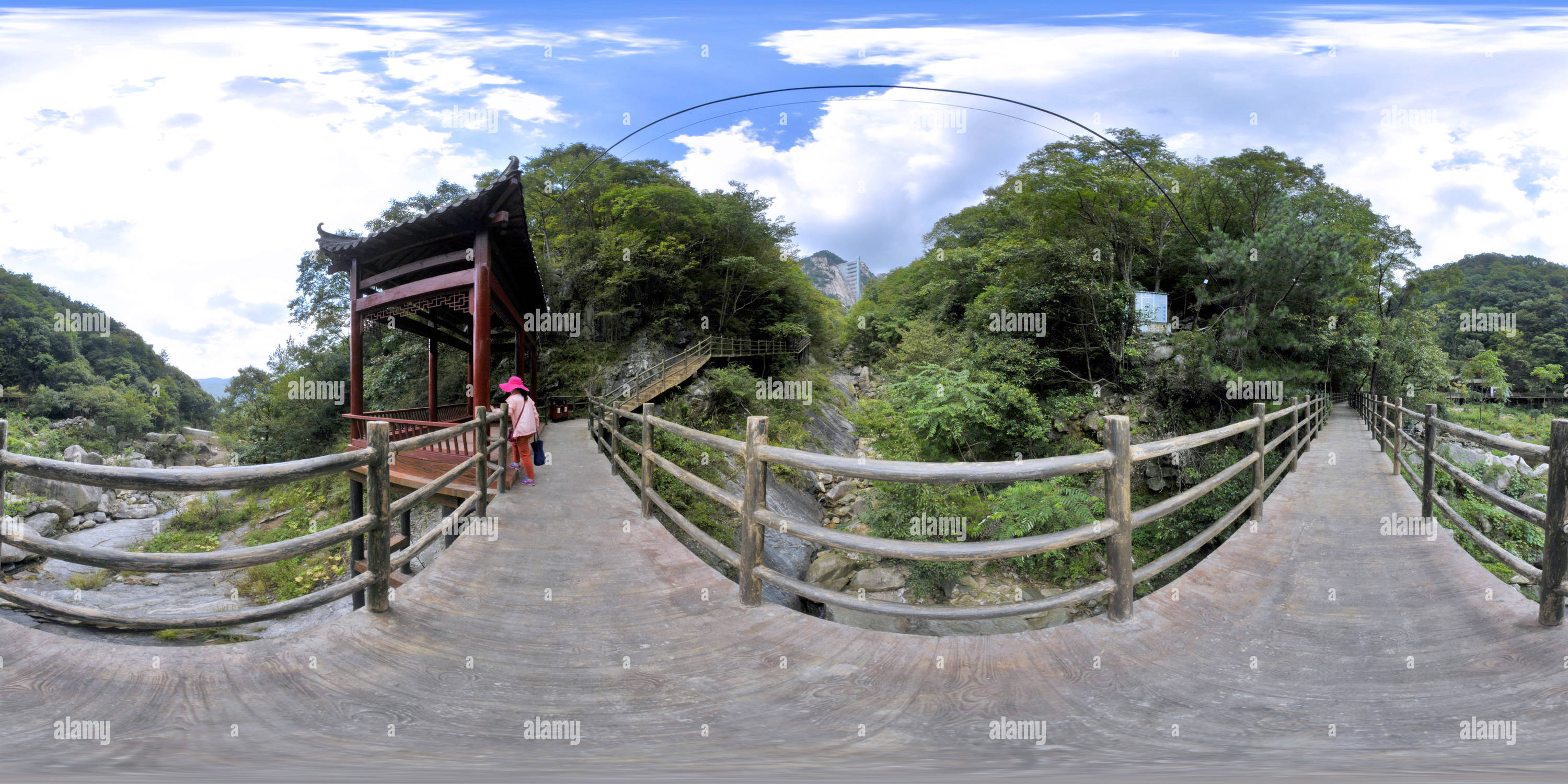 360° view of Monkey Valley (800) 猴谷溪 - Alamy