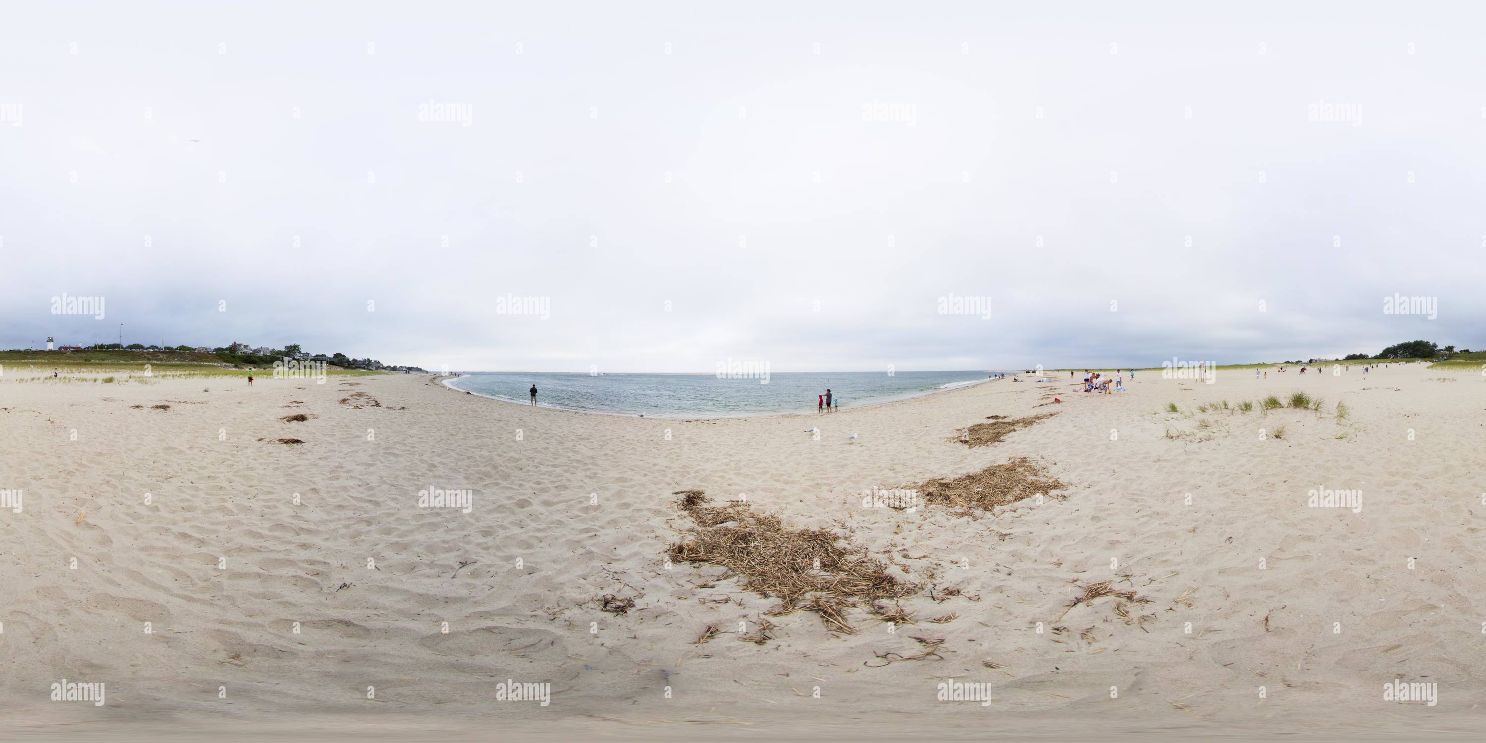360° view of Chatham Light House Beach - Alamy