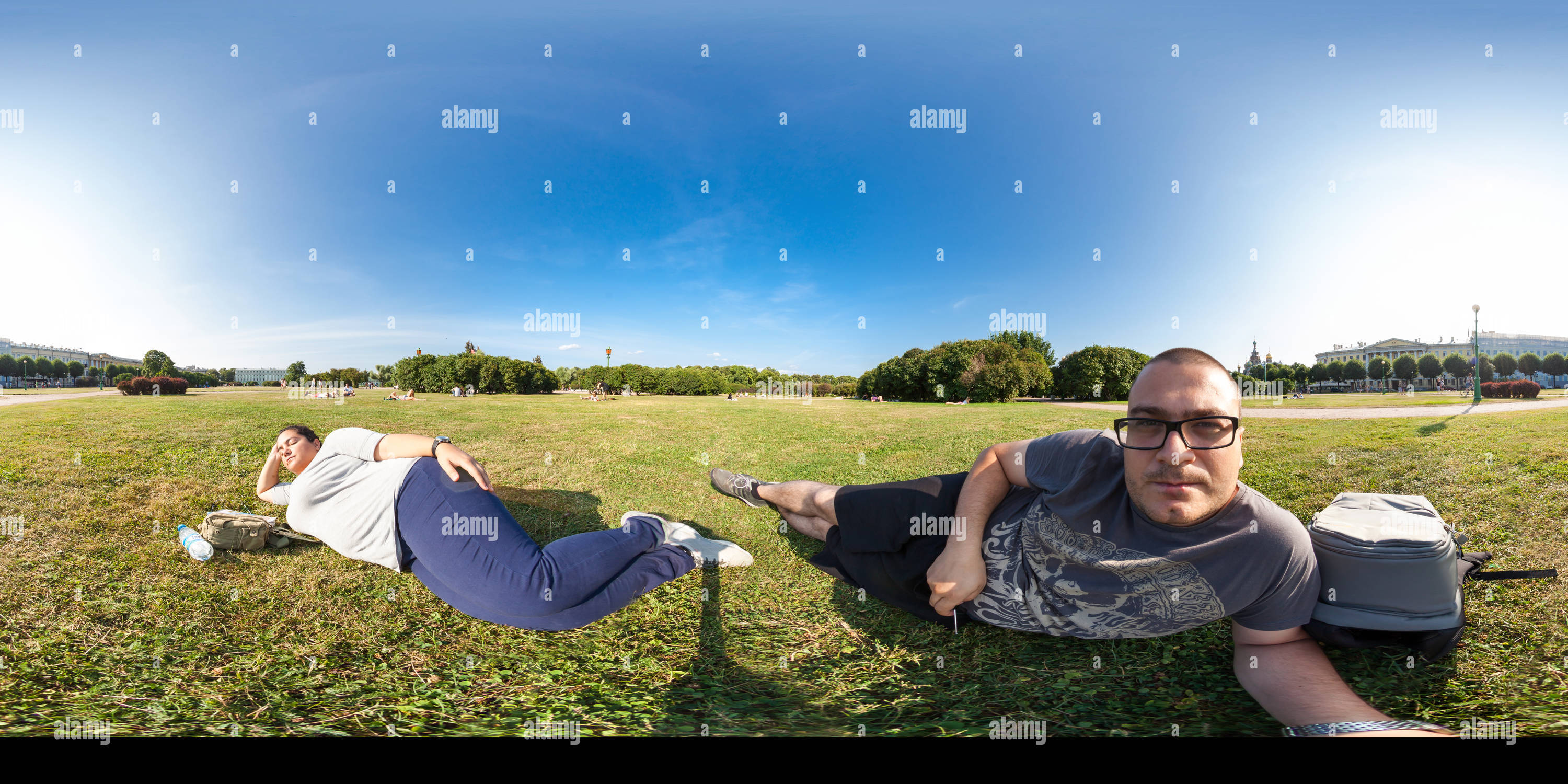 360° view of The Field of Mars - Saint Petersburg - Alamy