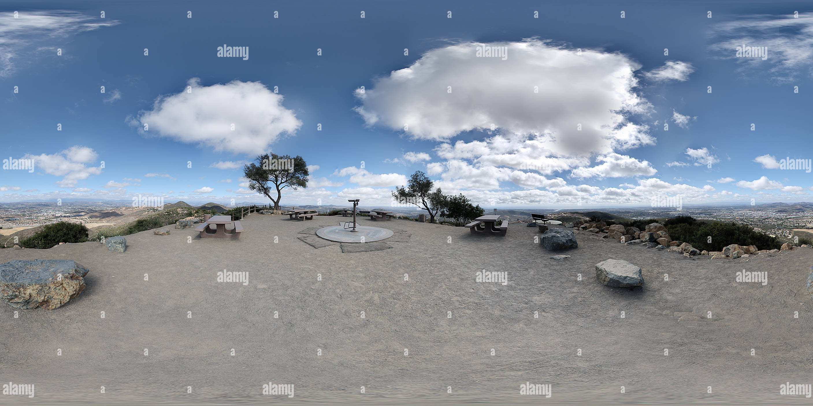 360° view of Double Peak Park 2018 - Alamy
