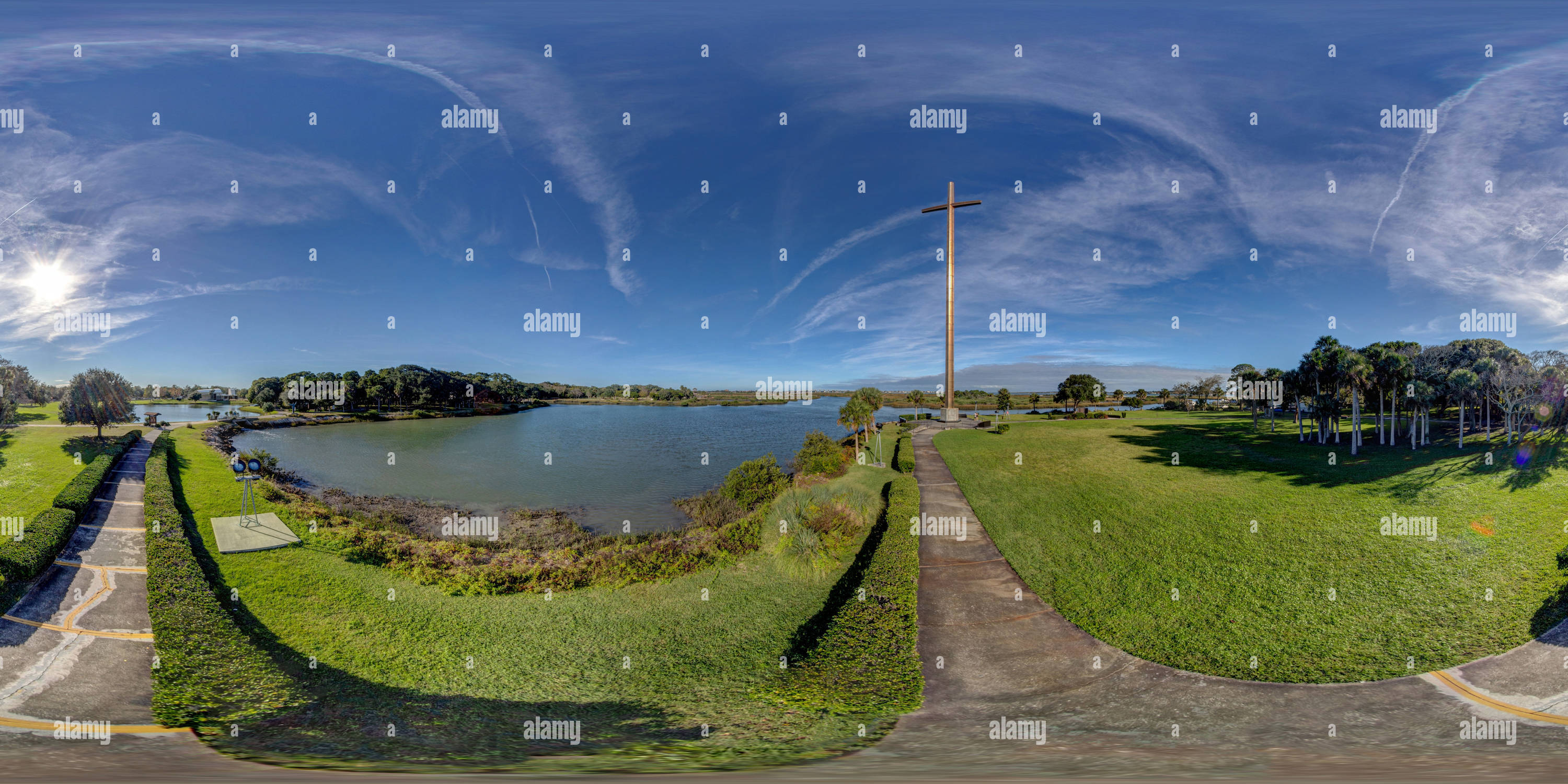 360° view of The Great Cross - Alamy