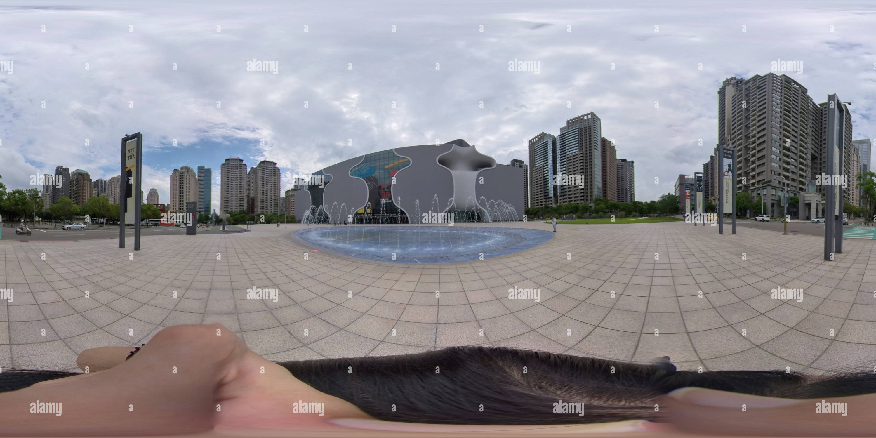 360° view of National Taichung Theater - Alamy