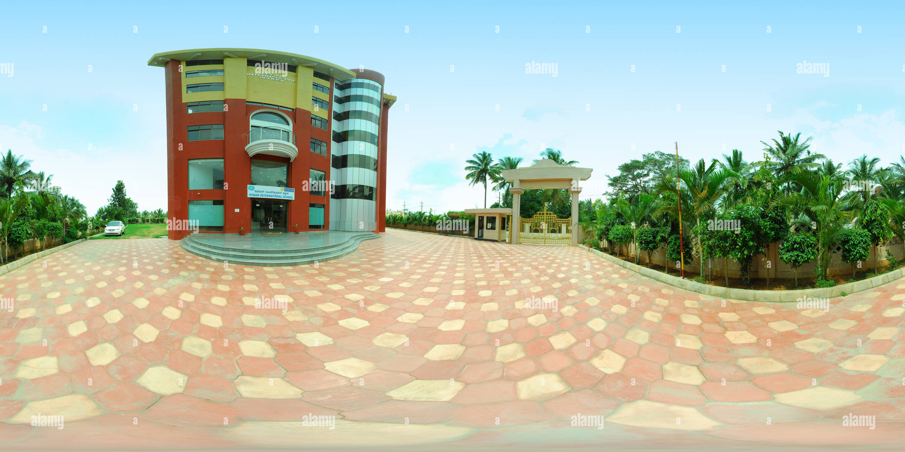 360° view of Poddar International School - Alamy
