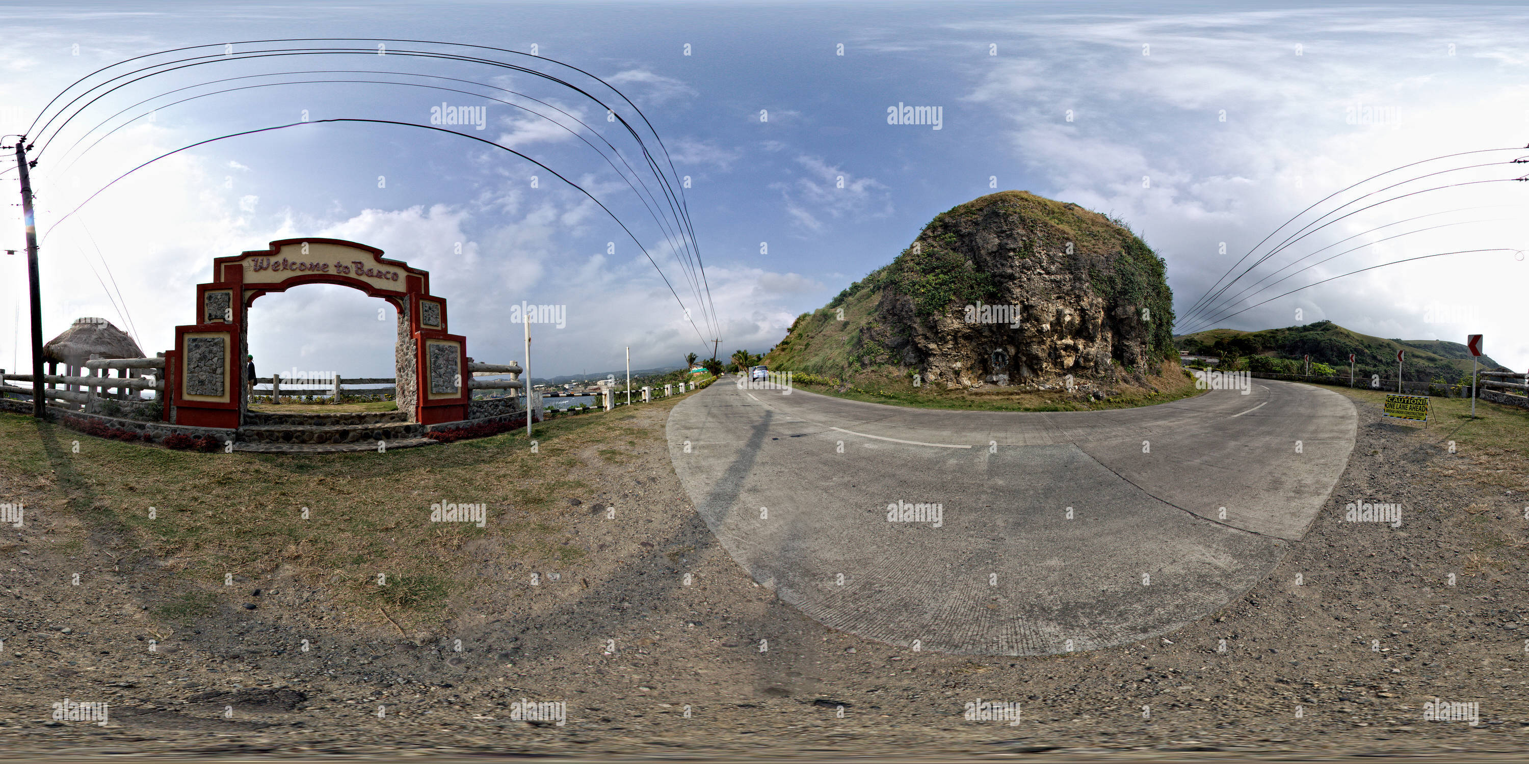 360° view of Welcome to Basco - Alamy
