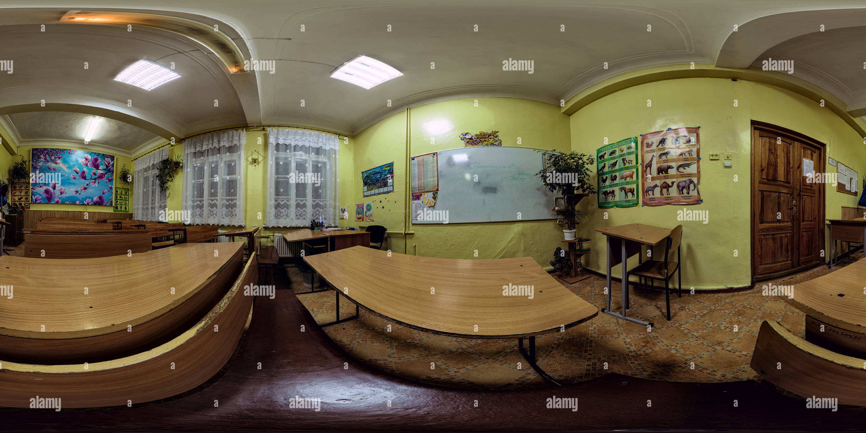 360° view of The Classroom for English - Alamy