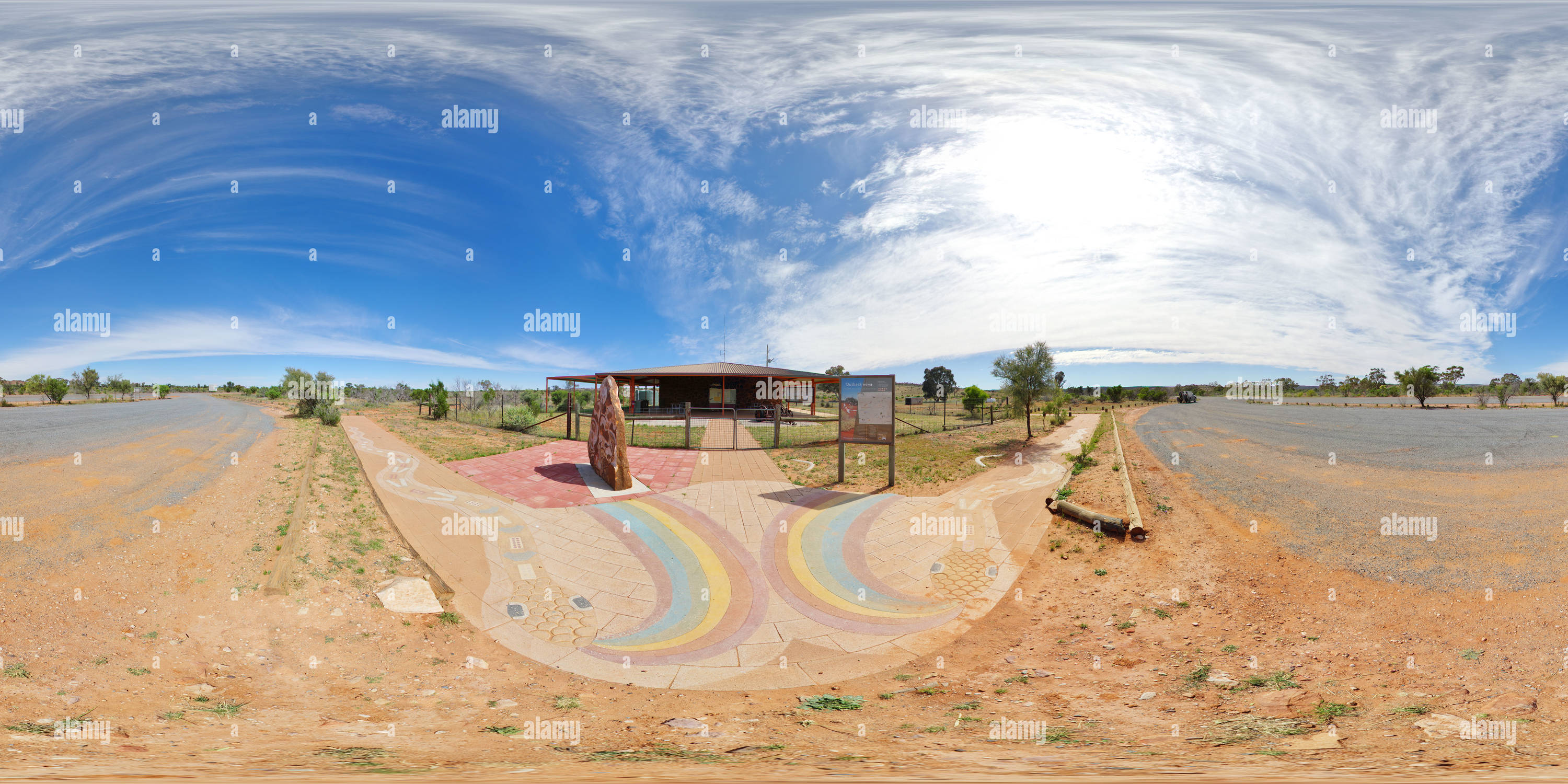 360° view of Visitor Centre of Mutawintji National Park - Alamy