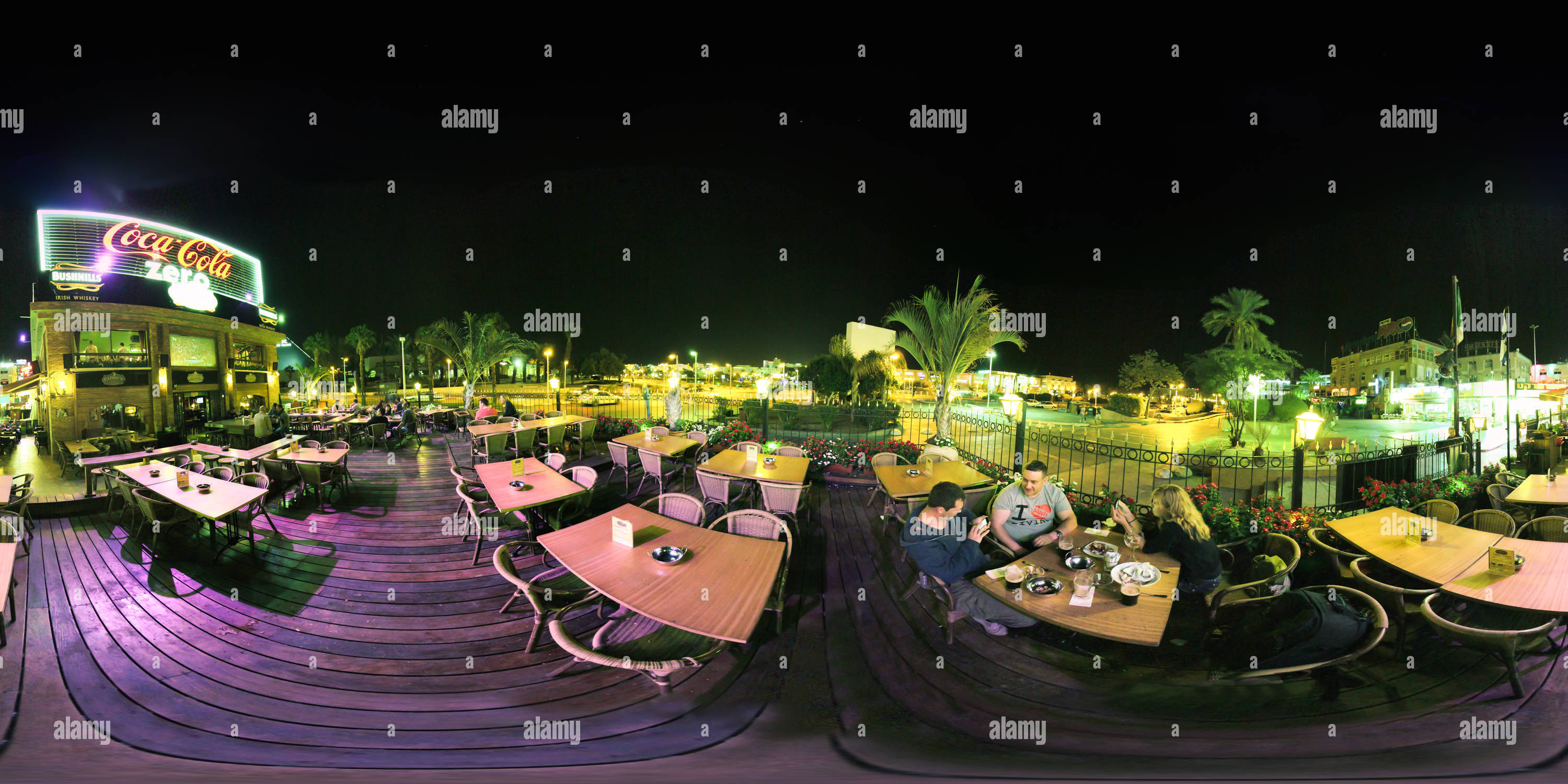 360° view of November cold nights - Alamy