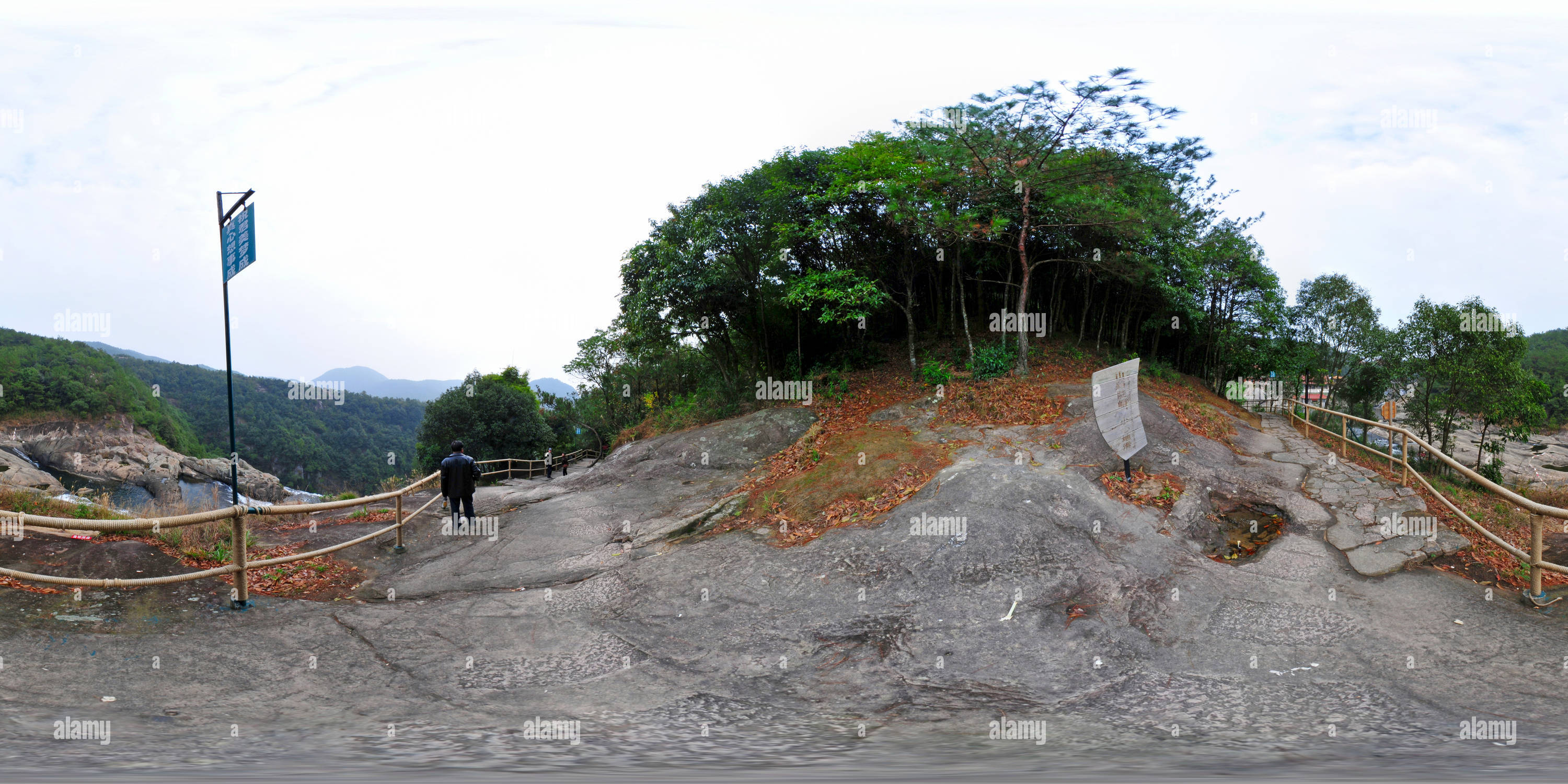 360° view of Jiuli Lake (097) 九鲤湖-瀑布漈 - Alamy