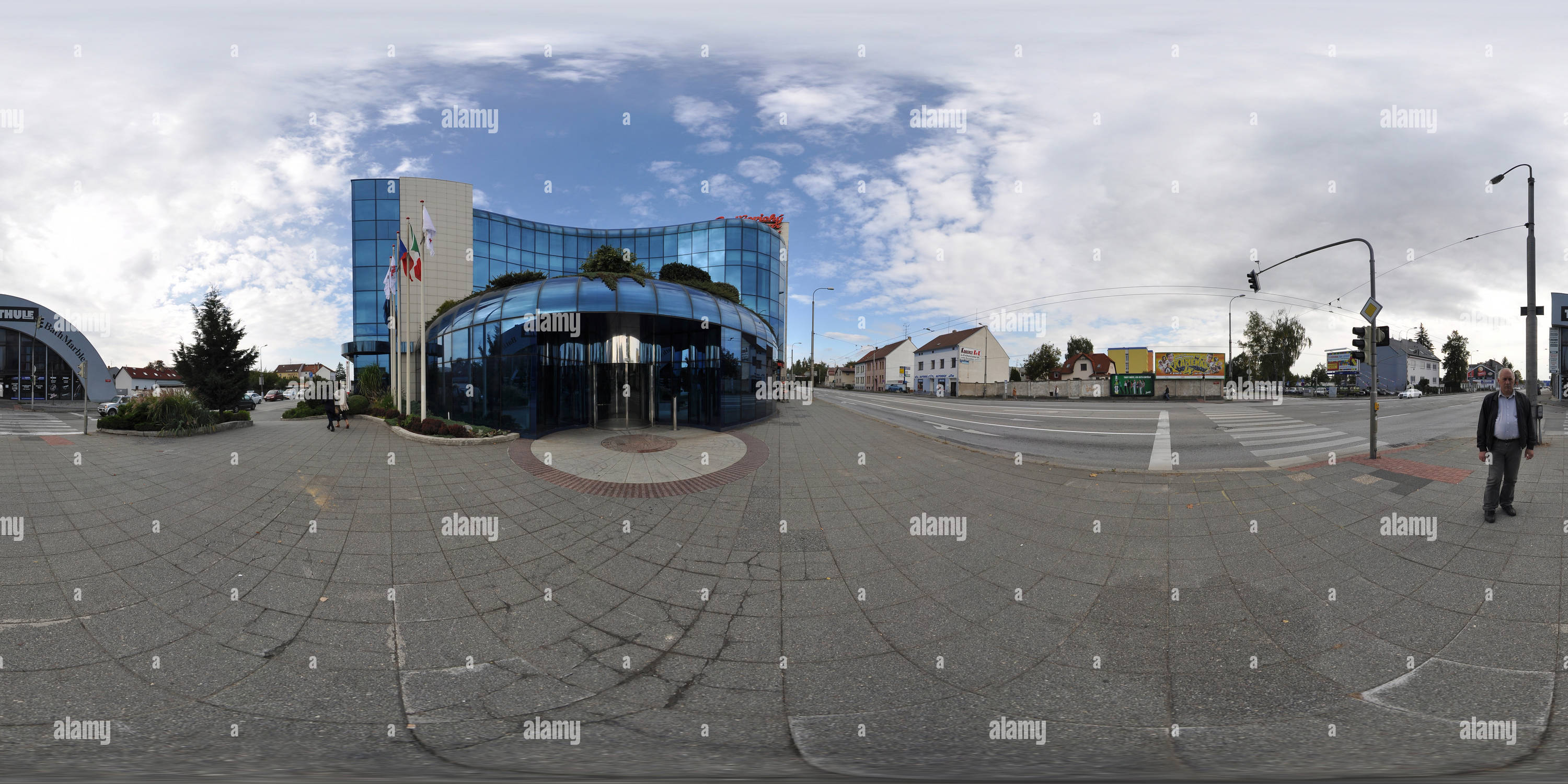 360° view of Budějovický Budvar, Budweiser Budvar Brewery - Alamy