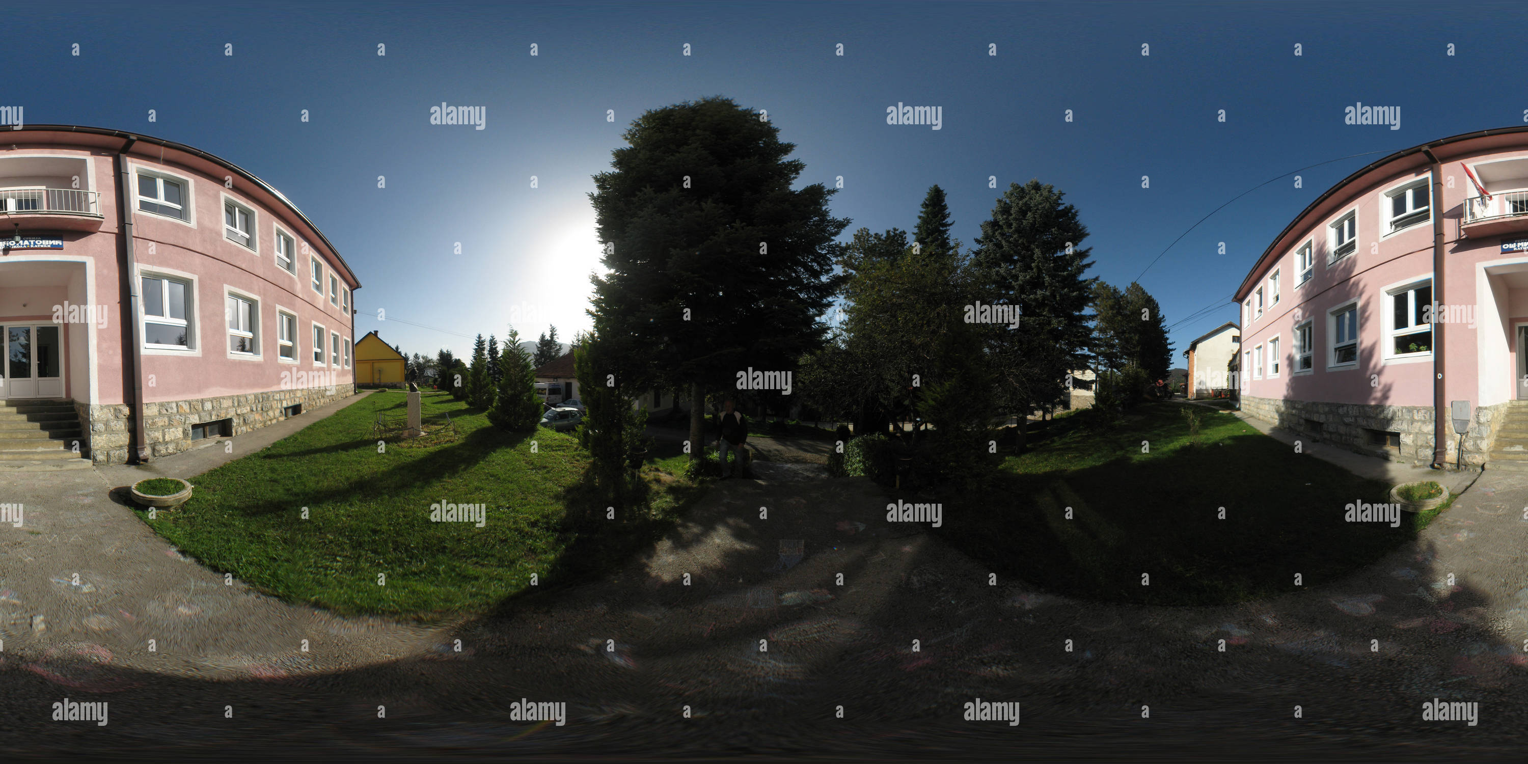 360° view of Ivanjica - School in Katici - Alamy
