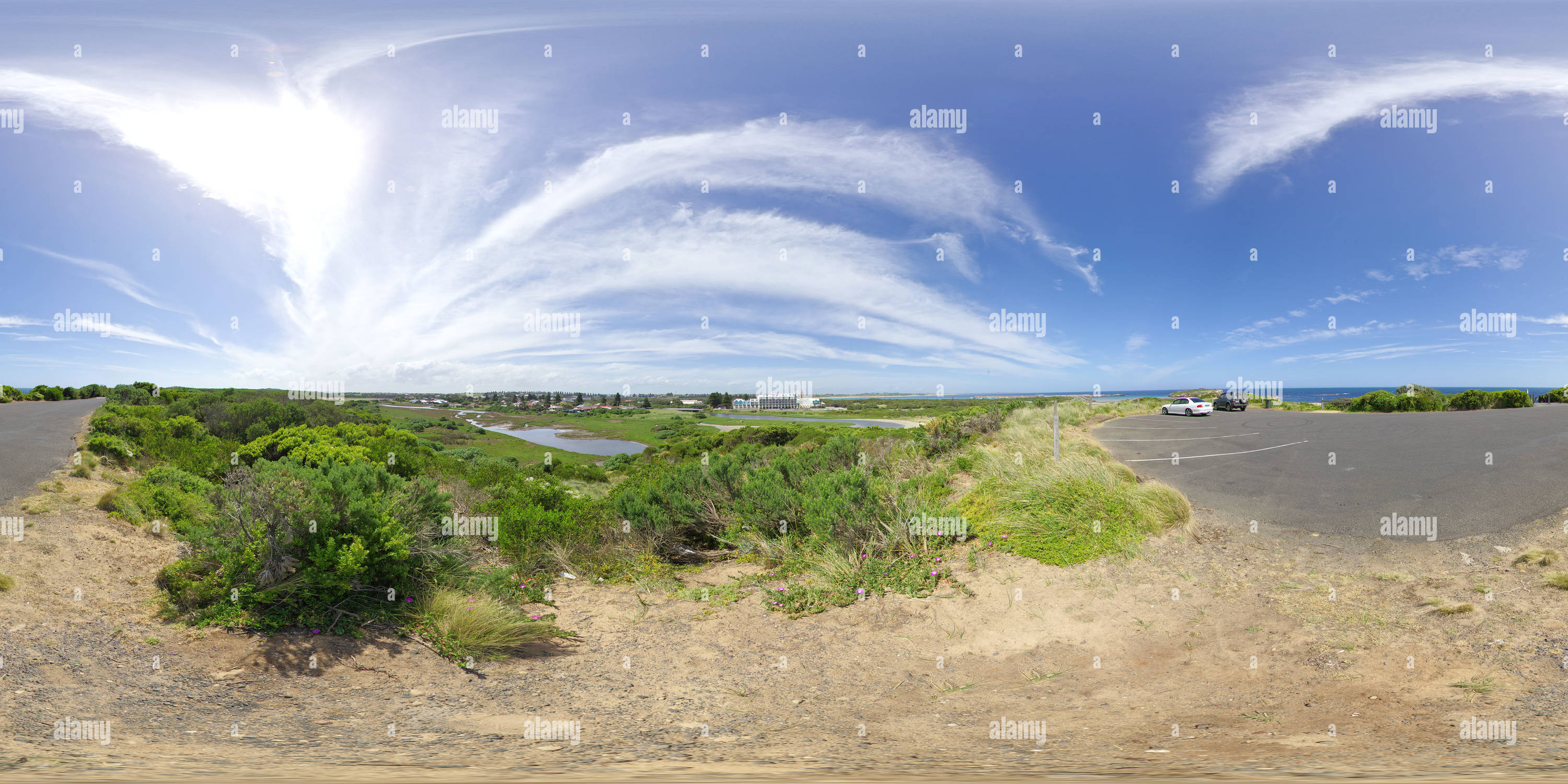 360° view of Thunder Point in Warrnambool - Alamy