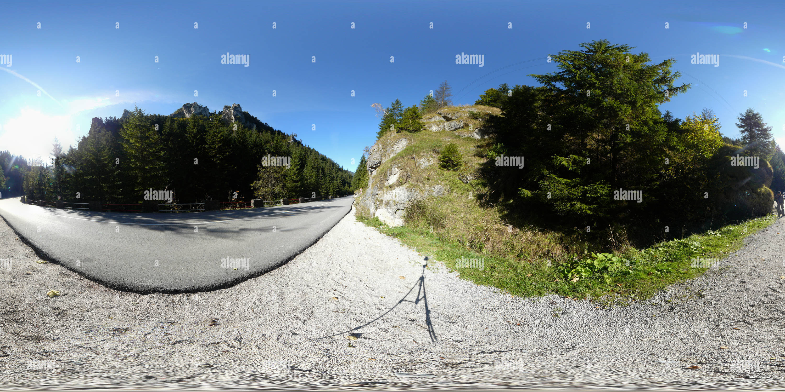 360° view of Terchová - Tiesňavy - Vrátna - Alamy