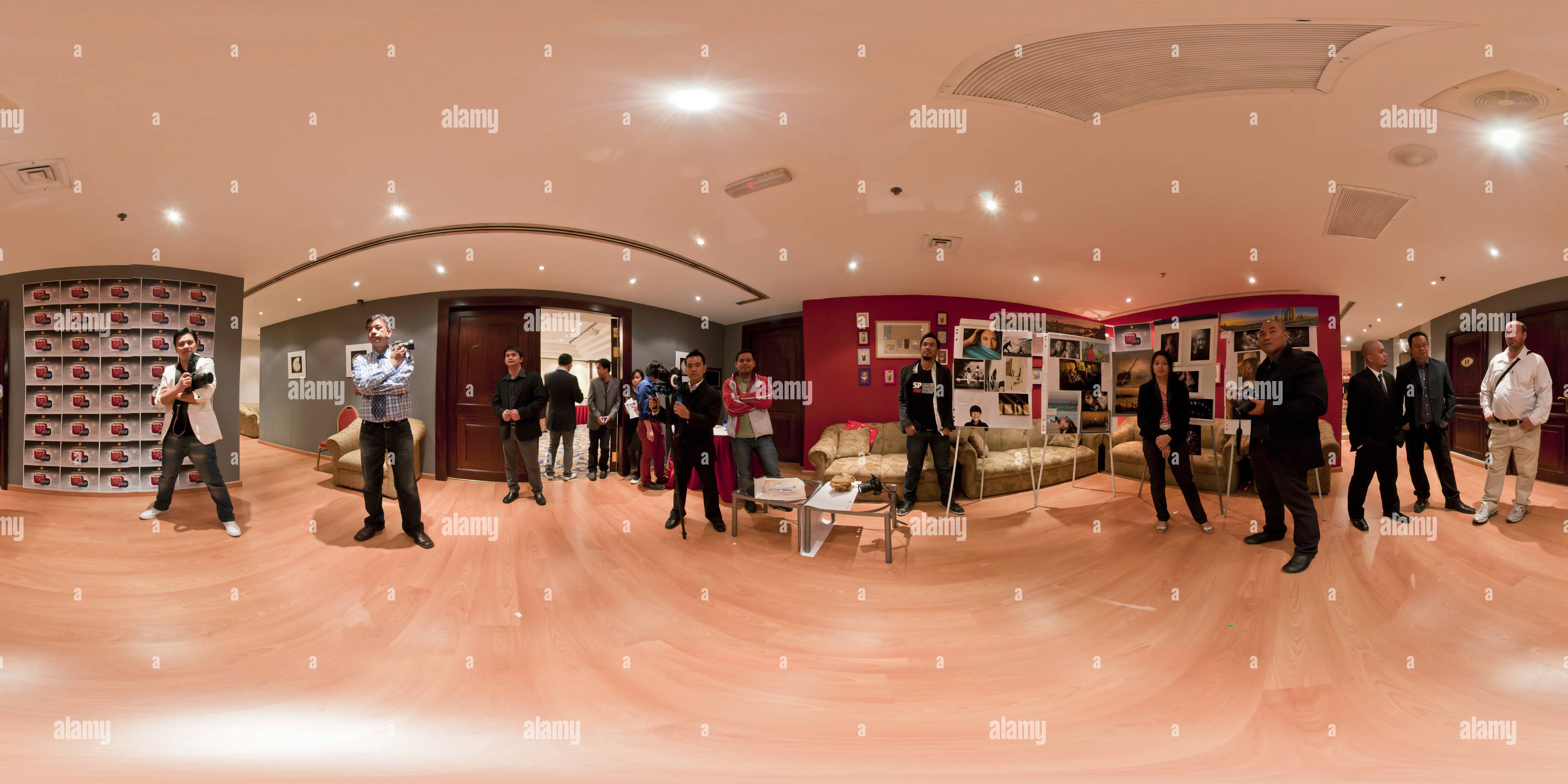 360° view of Bended A Light Year Ahead - Alamy