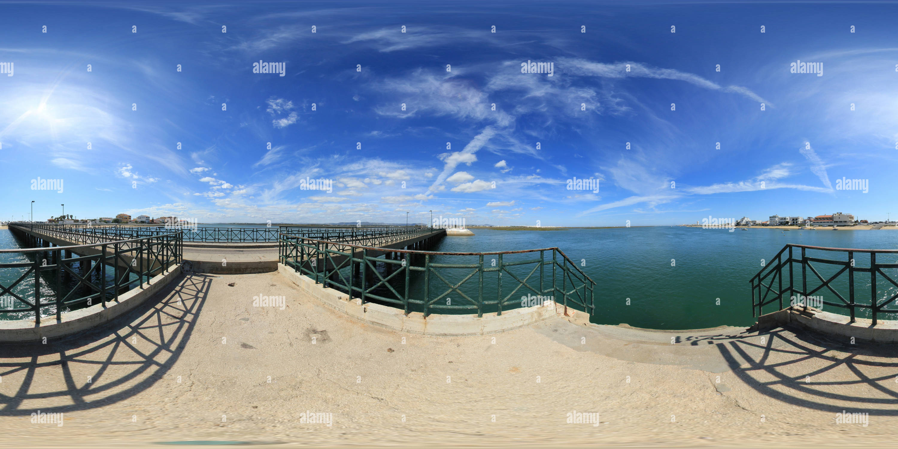 360° view of Faro Ria Formosa - Alamy