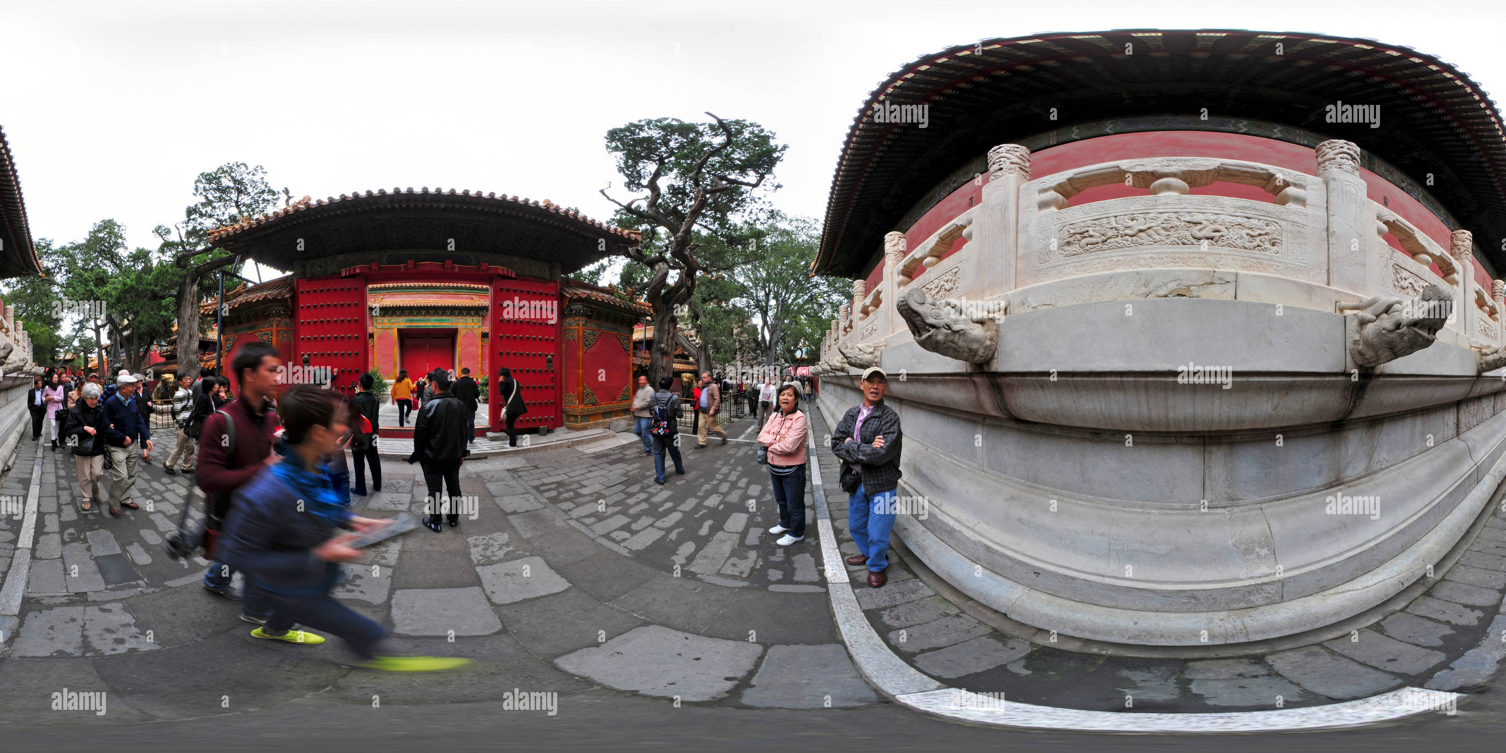 360° view of Forbidden City, Chengguang door 承光門 (541 - Alamy