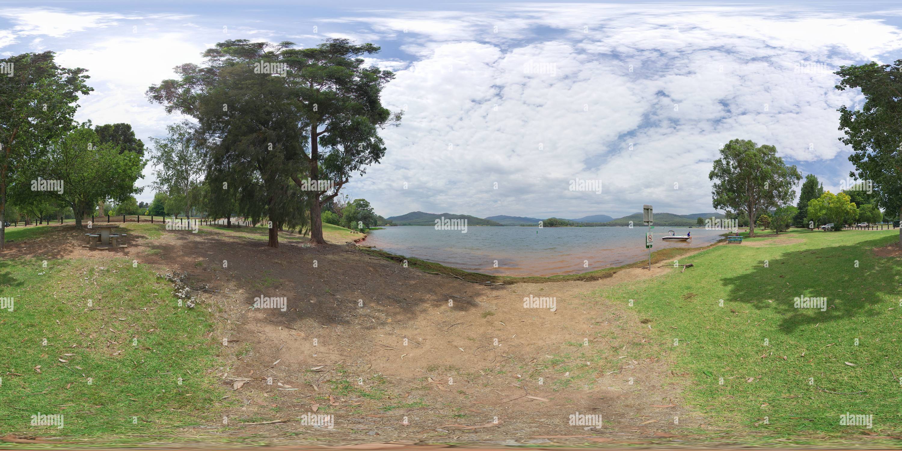 360° view of Main Recreation Area at Lake Buffalo - Alamy