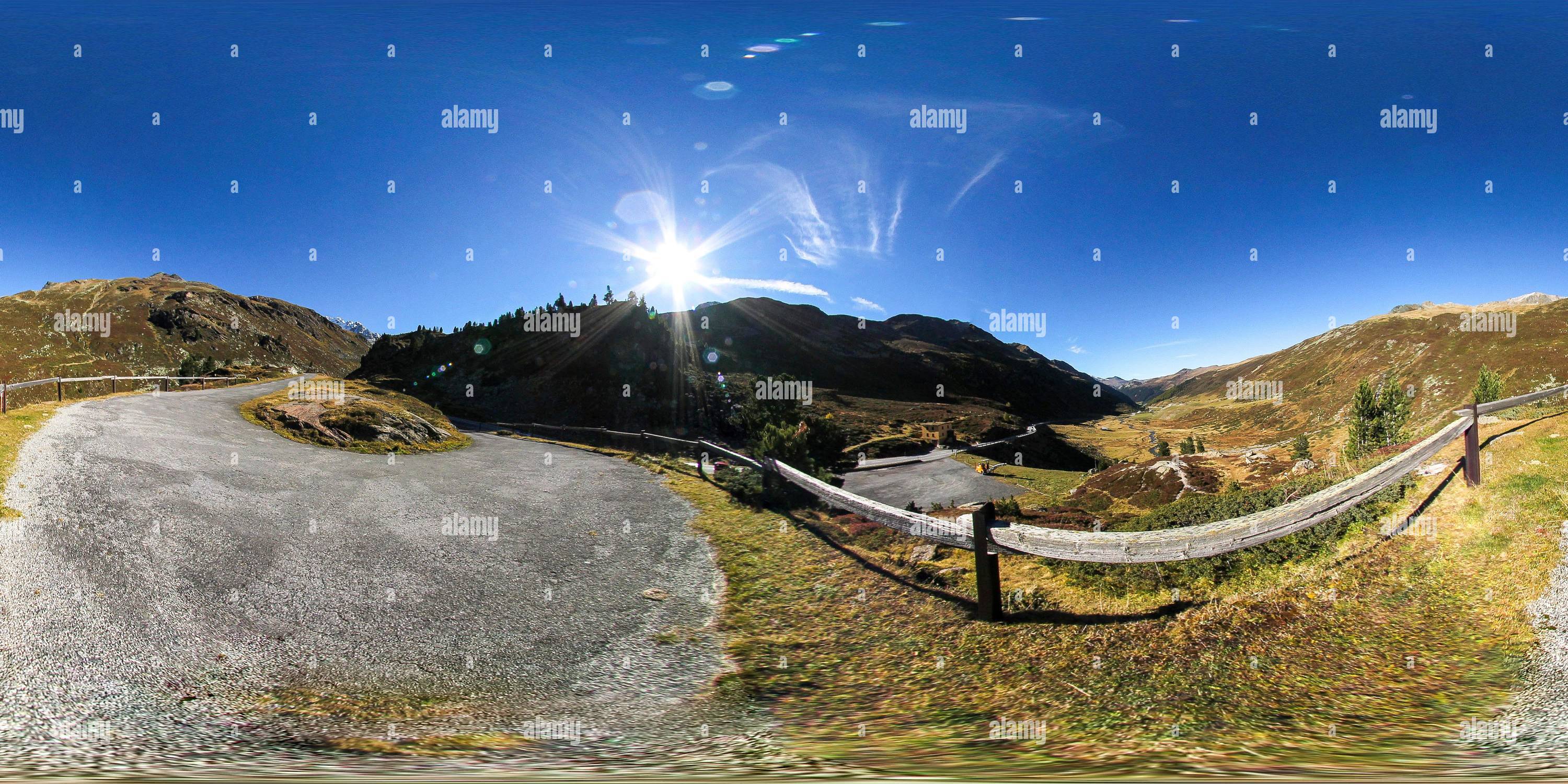 360° view of At the foot of Flüela Wisshorn 1 - Alamy