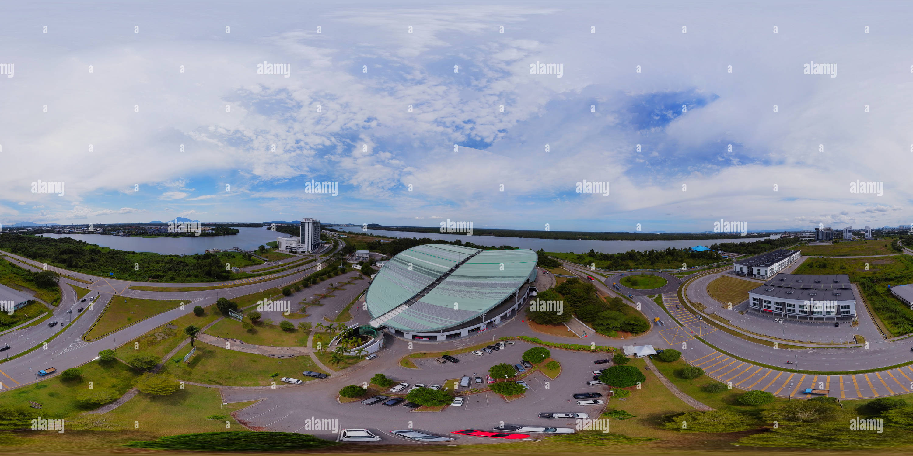 360° view of Borneo Convention Centre Kuching (BCCK - Alamy
