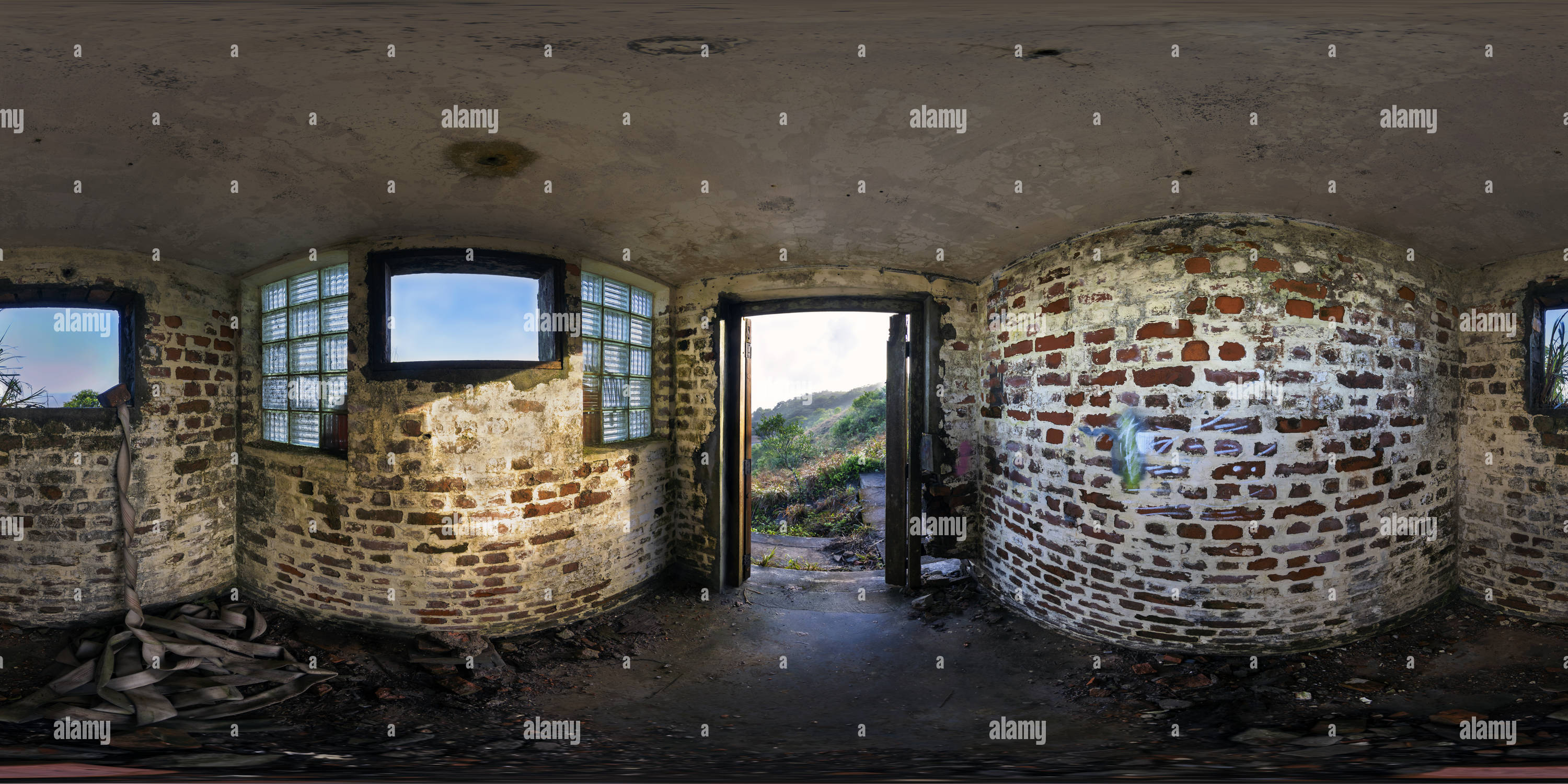 360° view of Inside The House(大帽山貓屋內櫳), Tai Mo Shan, HK - Alamy