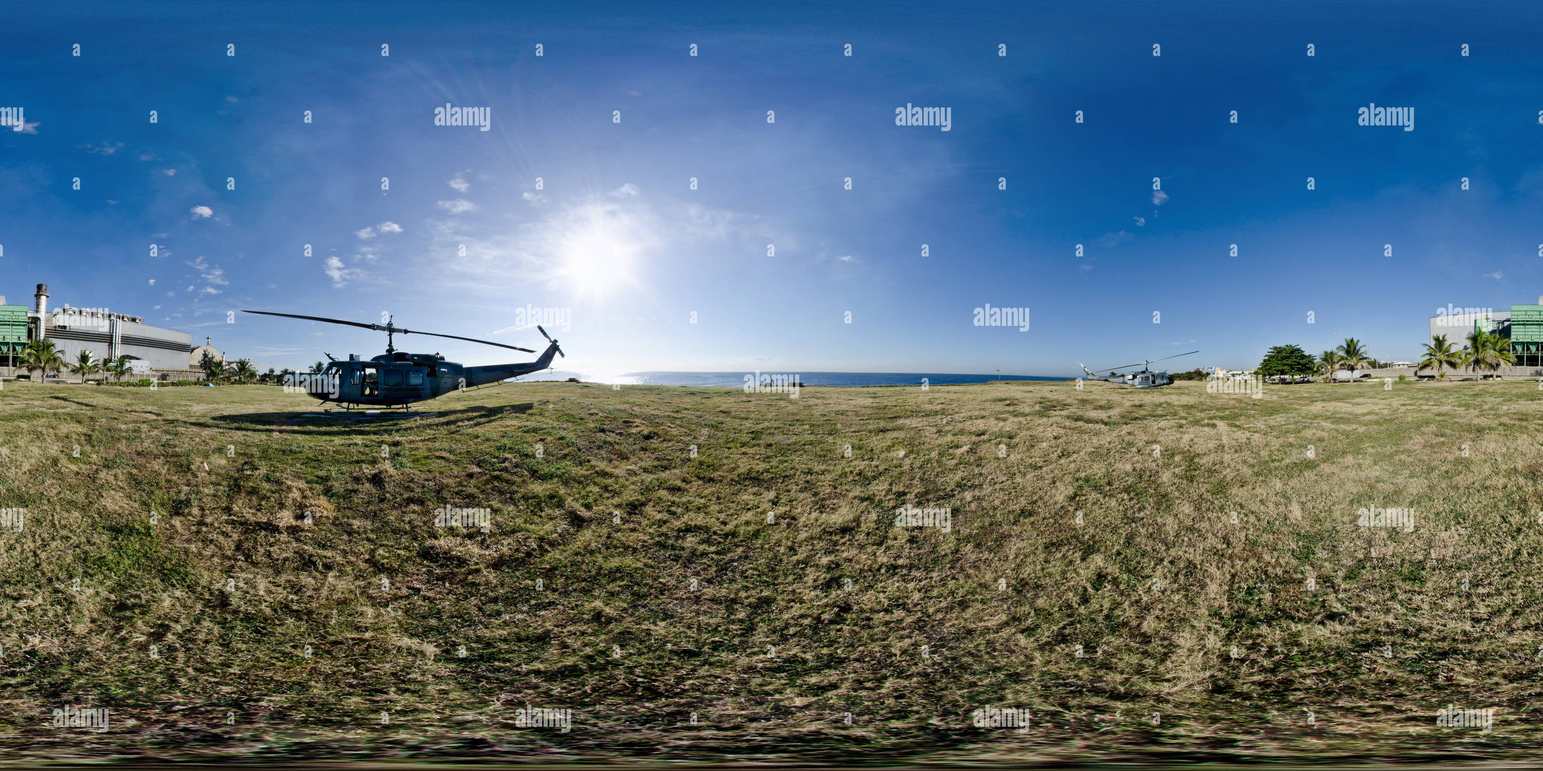 360° view of Heliport of Santo Domingo - Alamy